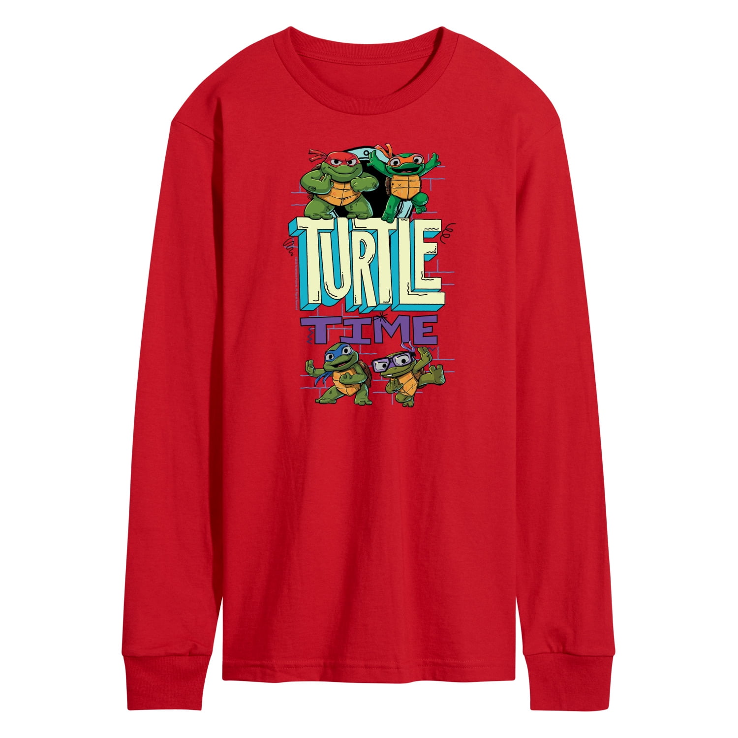 Teenage Mutant Ninja Turtles Mutant Mayhem - Turtle Time - Men's Long ...