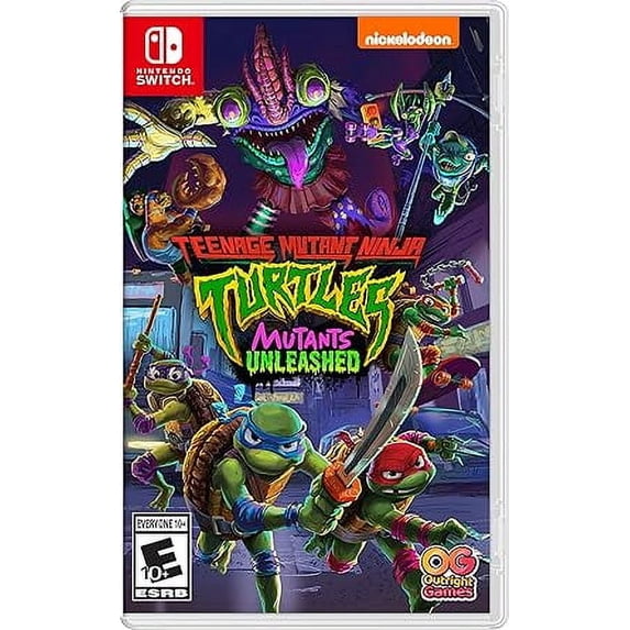 Teenage Mutant Ninja Turtles: Mutants Unleashed - Nintendo Switch ...