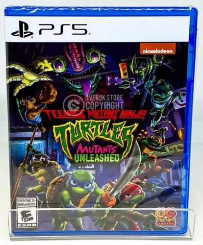 Teenage Mutant Ninja Turtles - Mutants Unleashed - PS5 - New | Factory ...