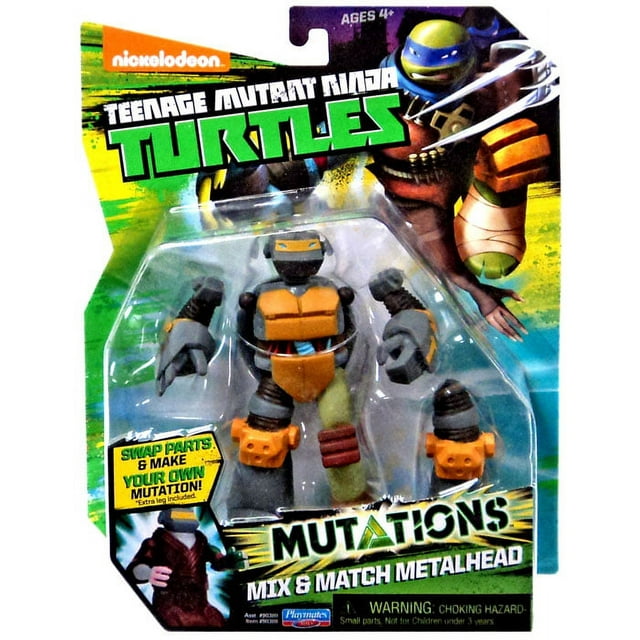 Teenage Mutant Ninja Turtles Mutations Mix & Match Metalhead Action ...