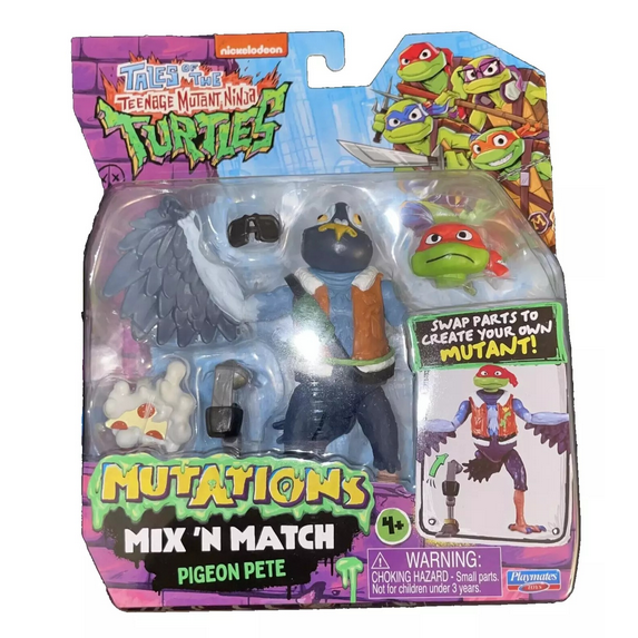Teenage Mutant Ninja Turtles Mutations Mix N Match Pigeon Pete Figure ...