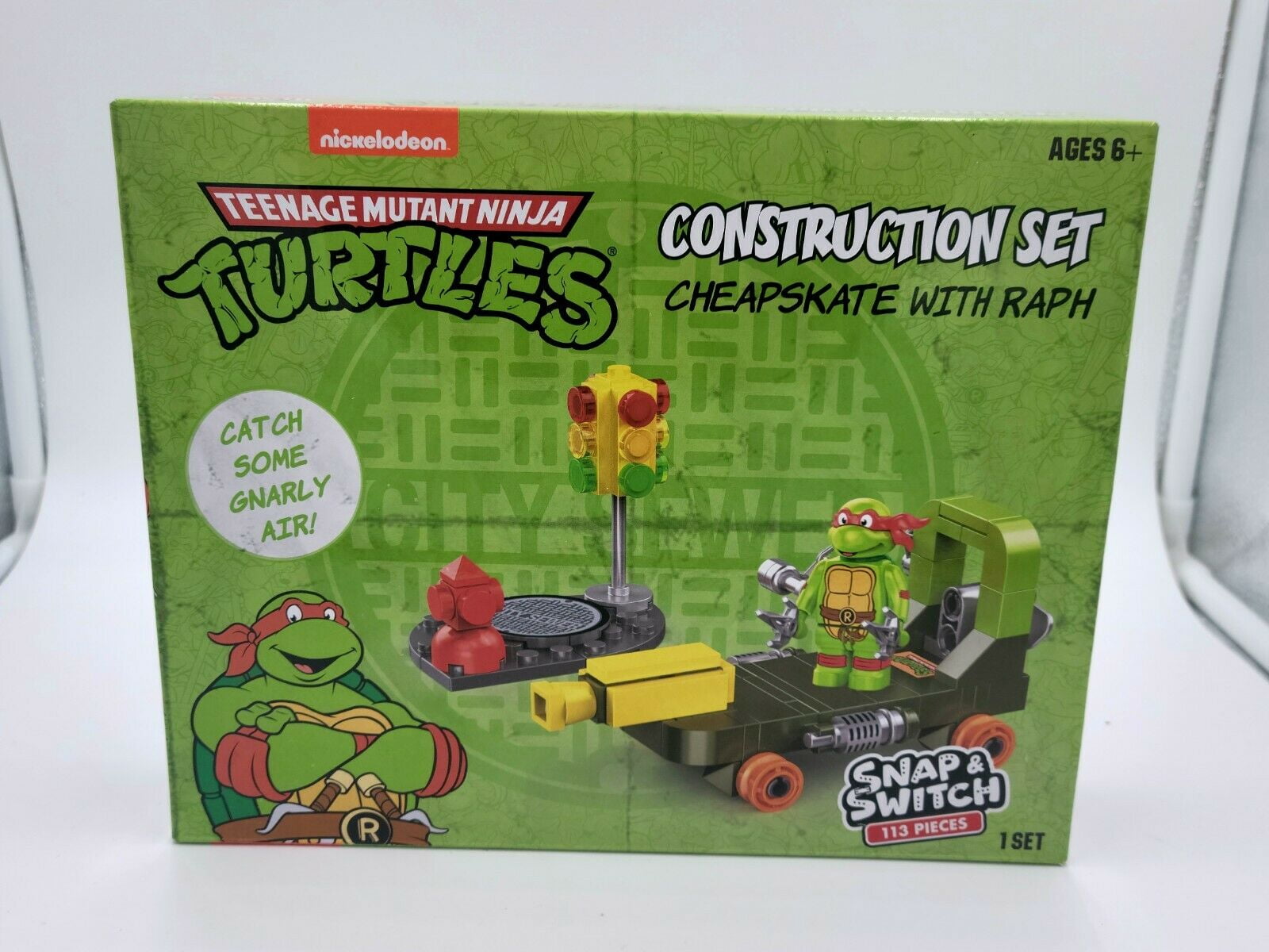 Teenage Mutant Ninja Turtles (TMNT) Nickelodeon 80 pcs Construction ...