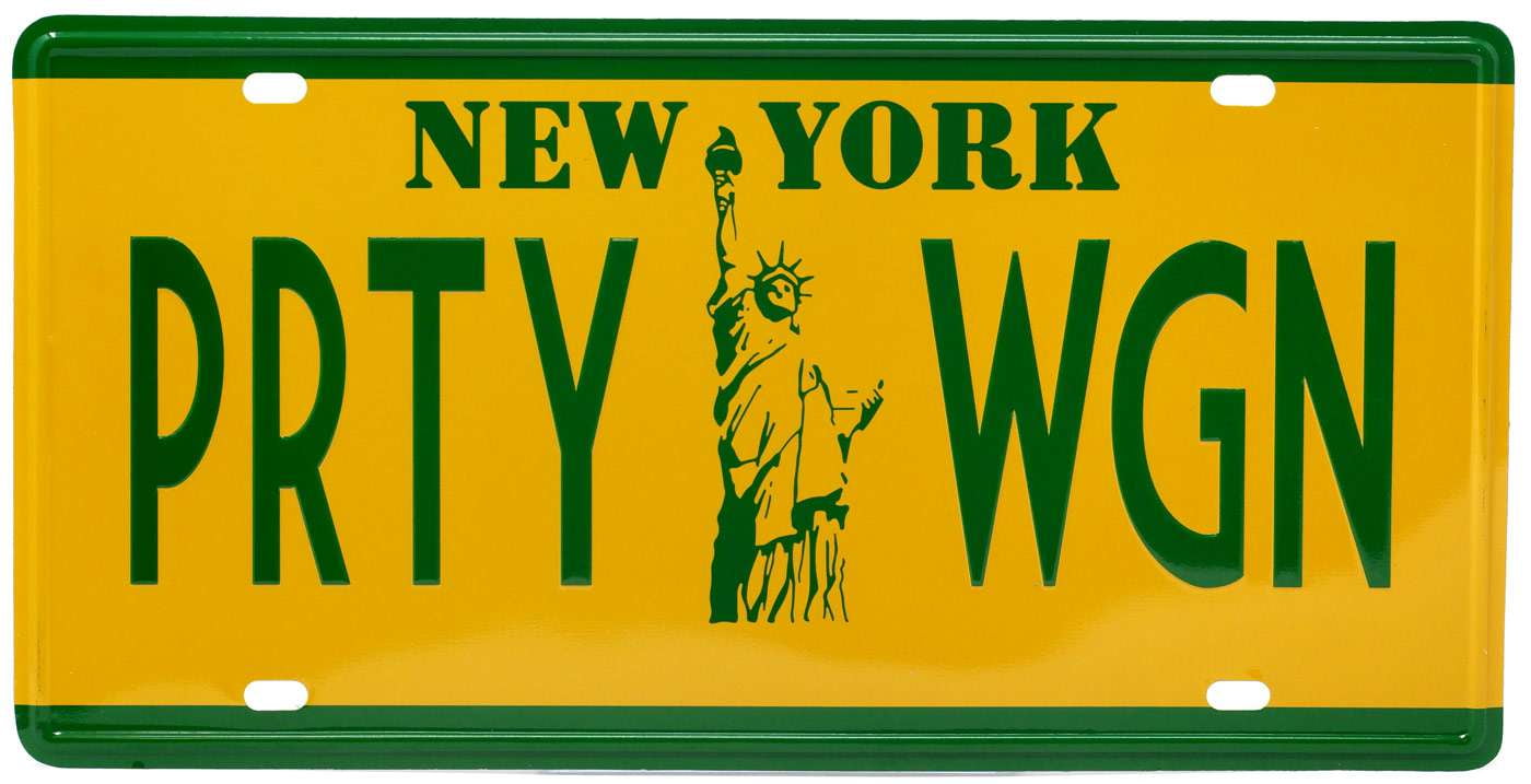 Teenage Mutant Ninja Turtles PRTY WGN License Plate Decoration ...
