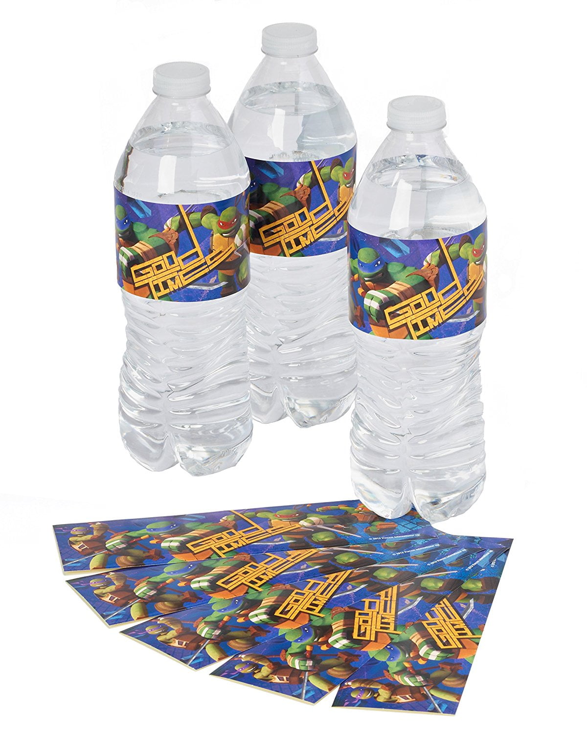Teenage Mutant Ninja Turtles Party Labels, 8ct - Walmart.com