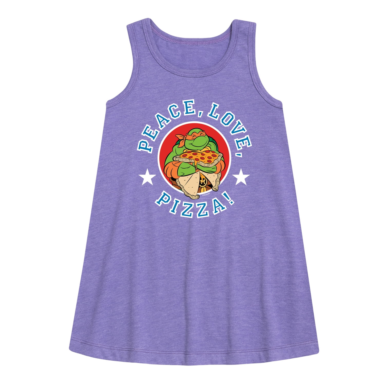 Teenage Mutant Ninja Turtles - Peace Love Pizza - Toddler & Youth Girls ...