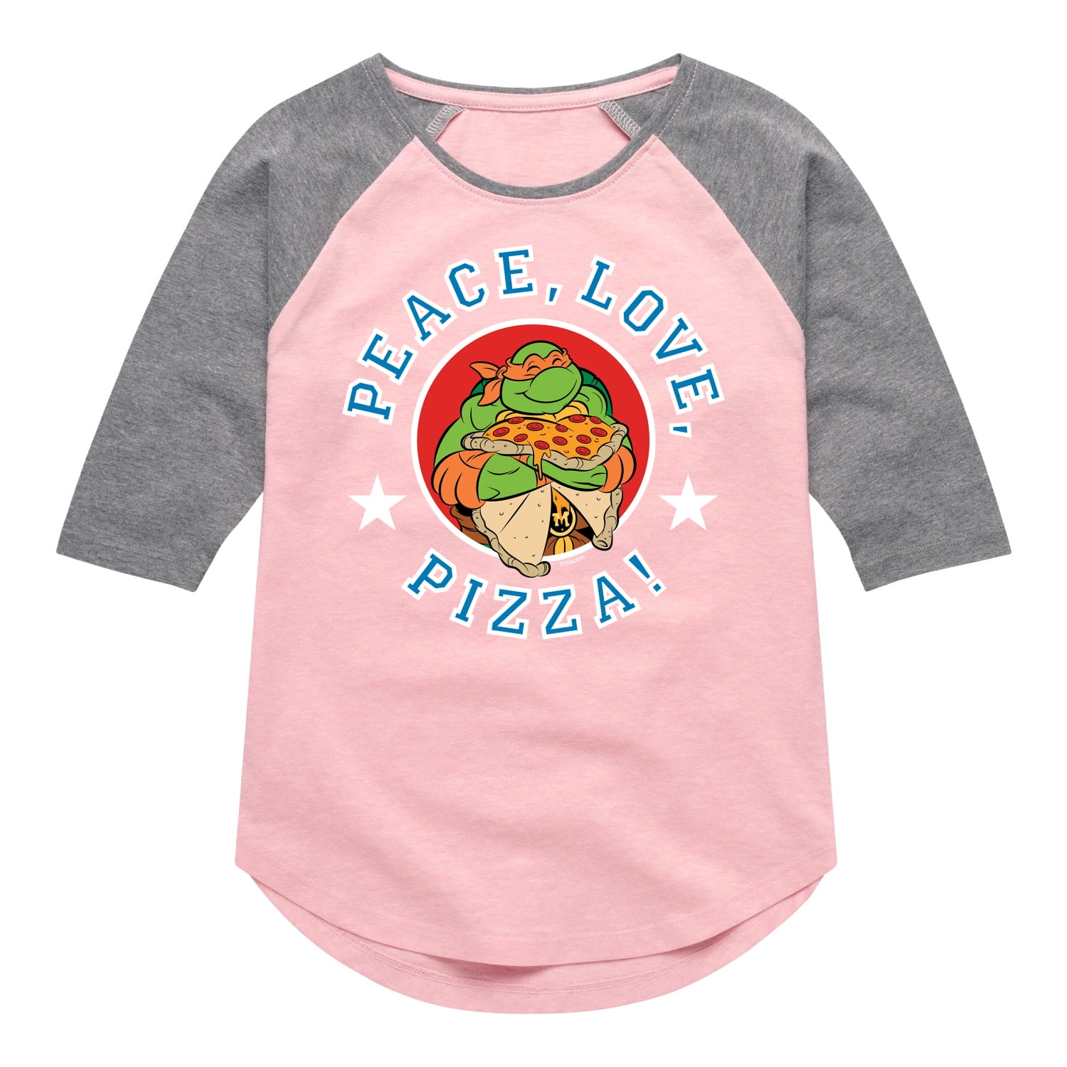 Teenage Mutant Ninja Turtles - Peace Love Pizza - Toddler & Youth Girls ...