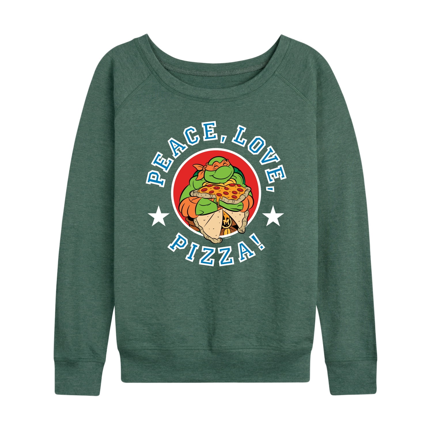 Teenage Mutant Ninja Turtles - Peace Love Pizza - Women's Lightweight ...