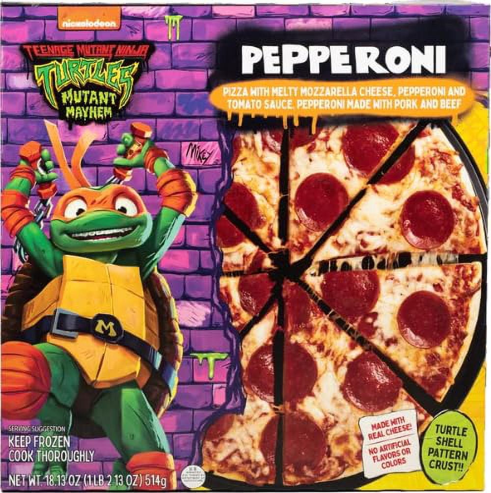 Teenage Mutant Ninja Turtles Pepperoni Pizza, Marinara Sauce, Turtle ...