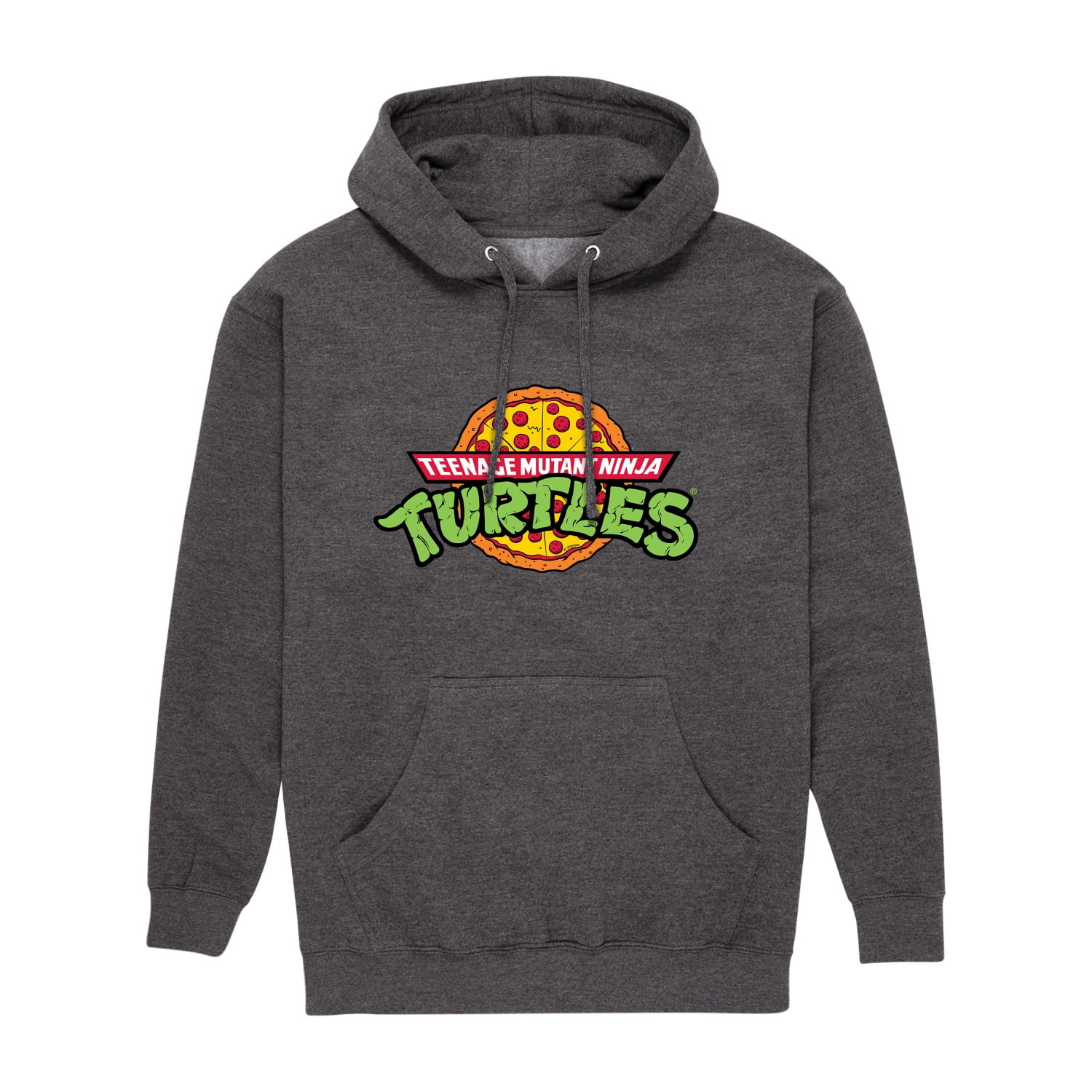 Teenage Mutant Ninja Turtles - Pizza Logo - Men's Fleece Hoodie ...