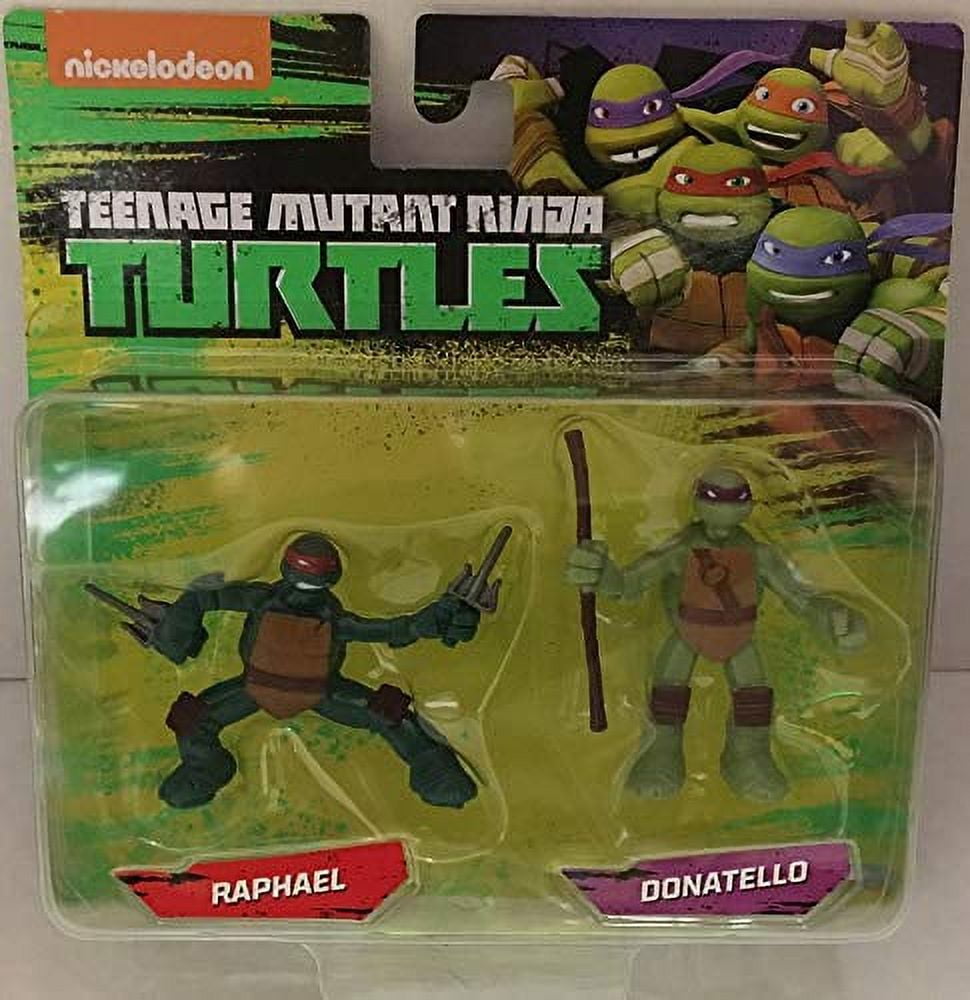 Teenage Mutant Ninja Turtles Collectible Raph and Donnie Action Figures ...