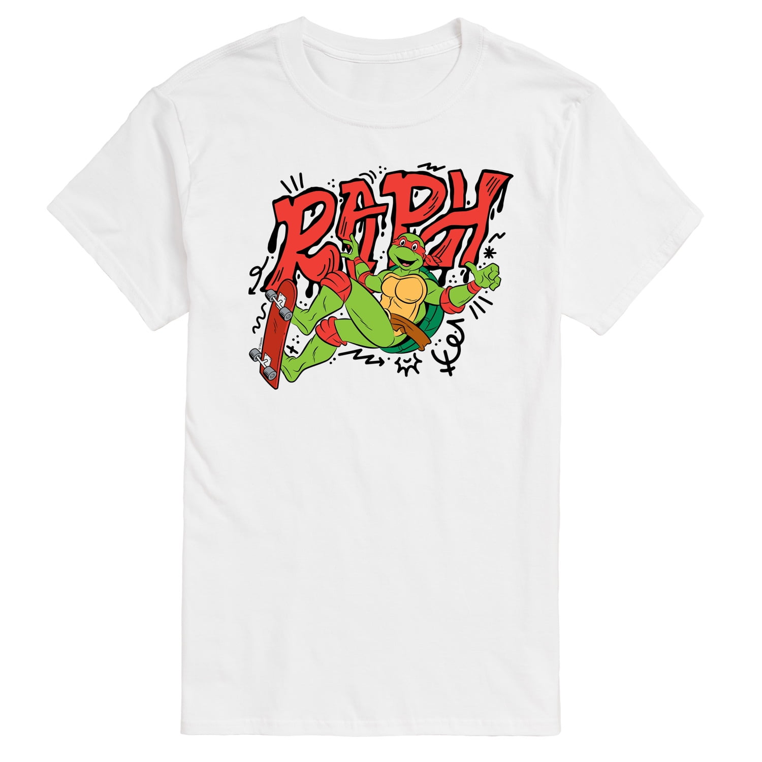 Teenage Mutant Ninja Turtles - Raph - Men's Short Sleeve Graphic T ...