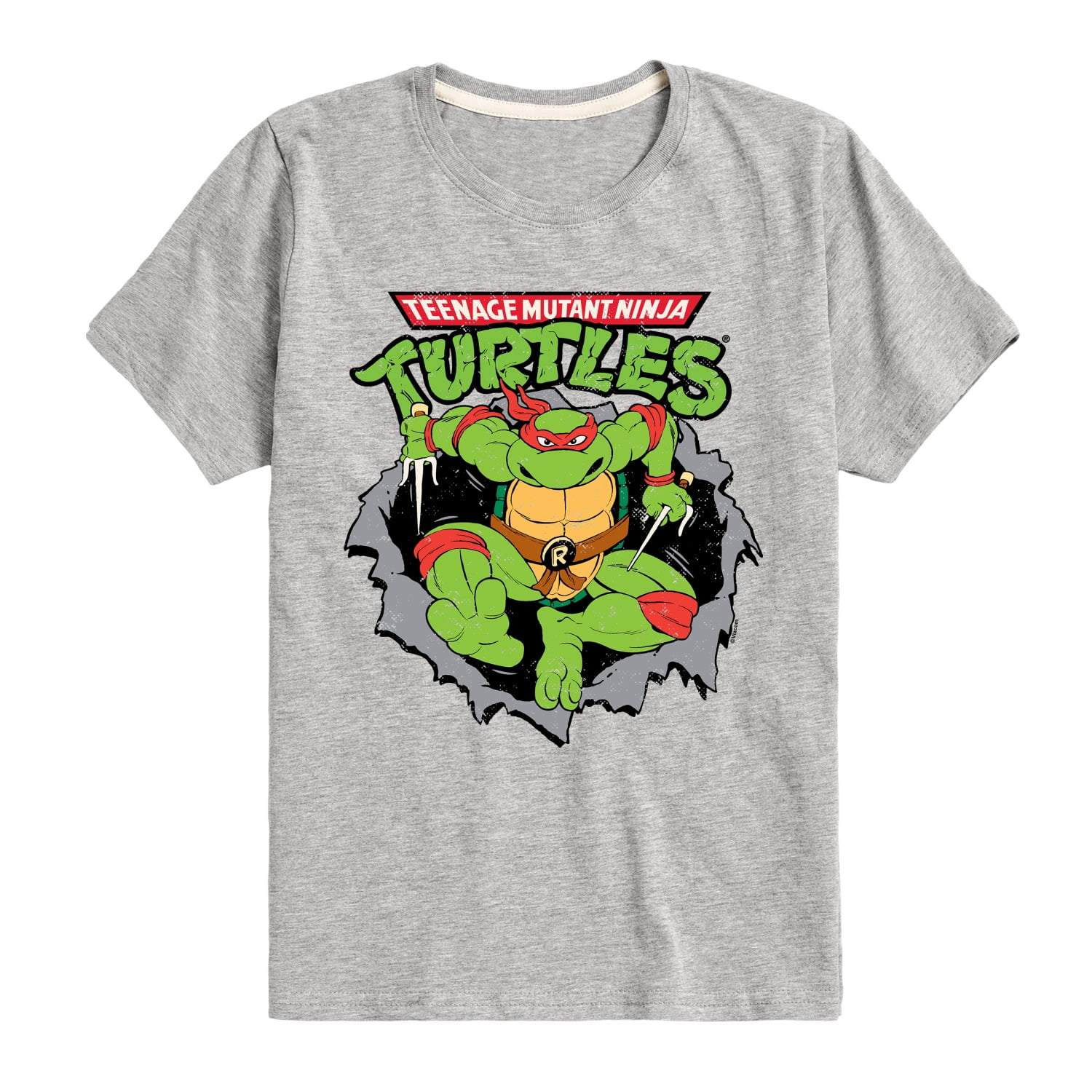 Teenage Mutant Ninja Turtles - Raphael Breaking Through Shirt - Toddler ...