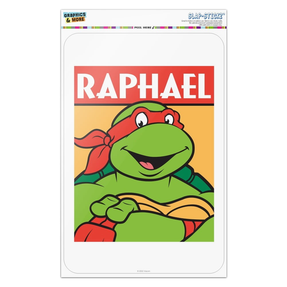 Teenage Mutant Ninja Turtles Raphael Home Business Office Sign ...
