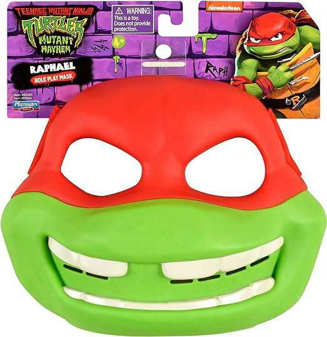 Teenage Mutant Ninja Turtles Raphael Mutant Mayhem Green Role Play Mask ...