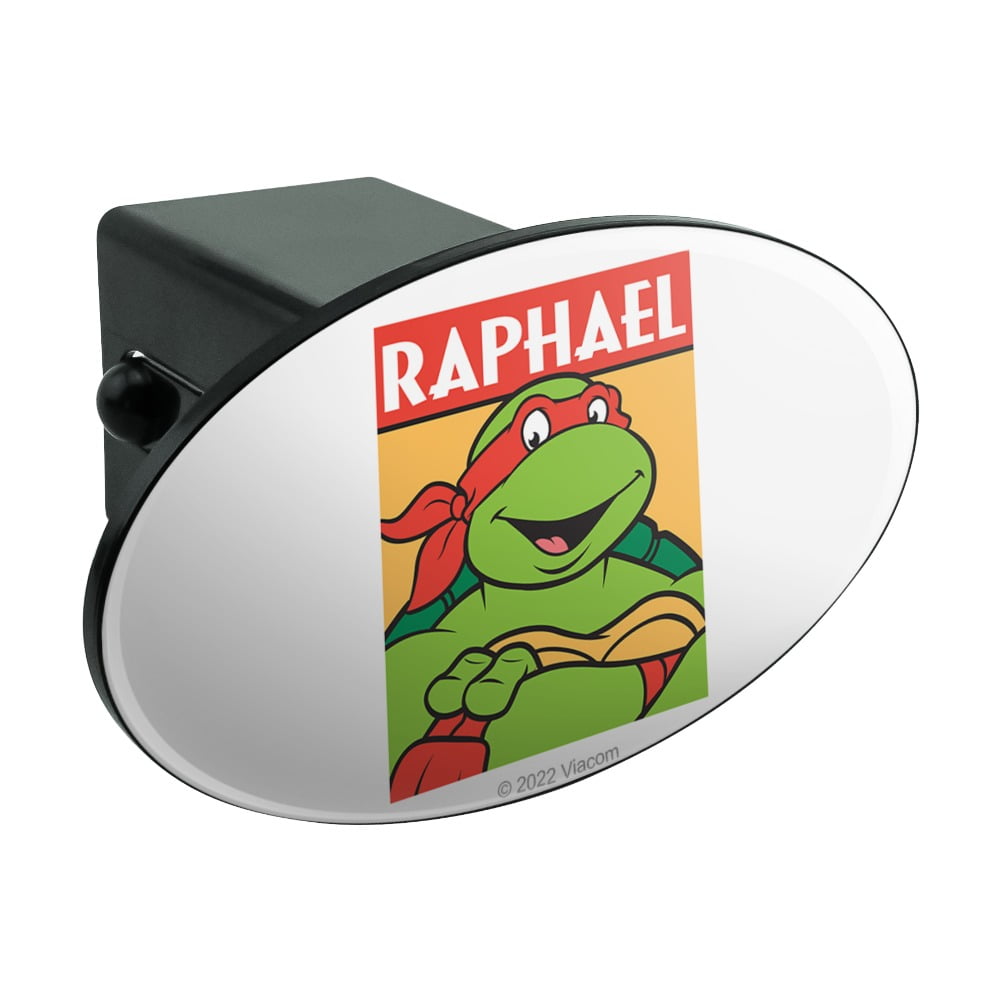 Teenage Mutant Ninja Turtles Raphael Oval Tow Trailer Hitch Cover Plug ...