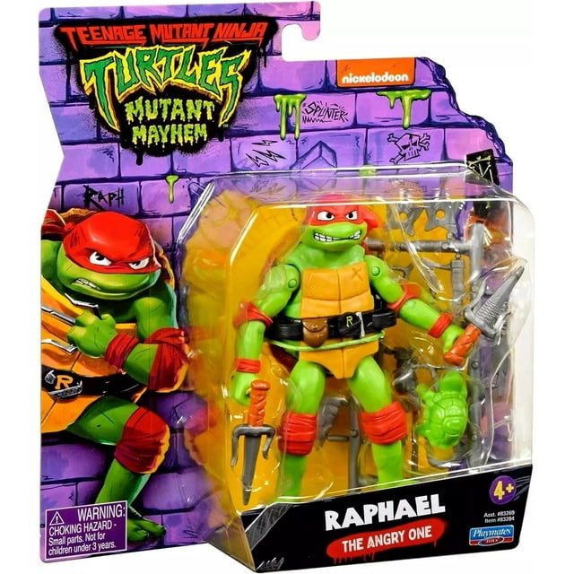Teenage Mutant Ninja Turtles RaphaelAction Figure - Collectible Toy ...