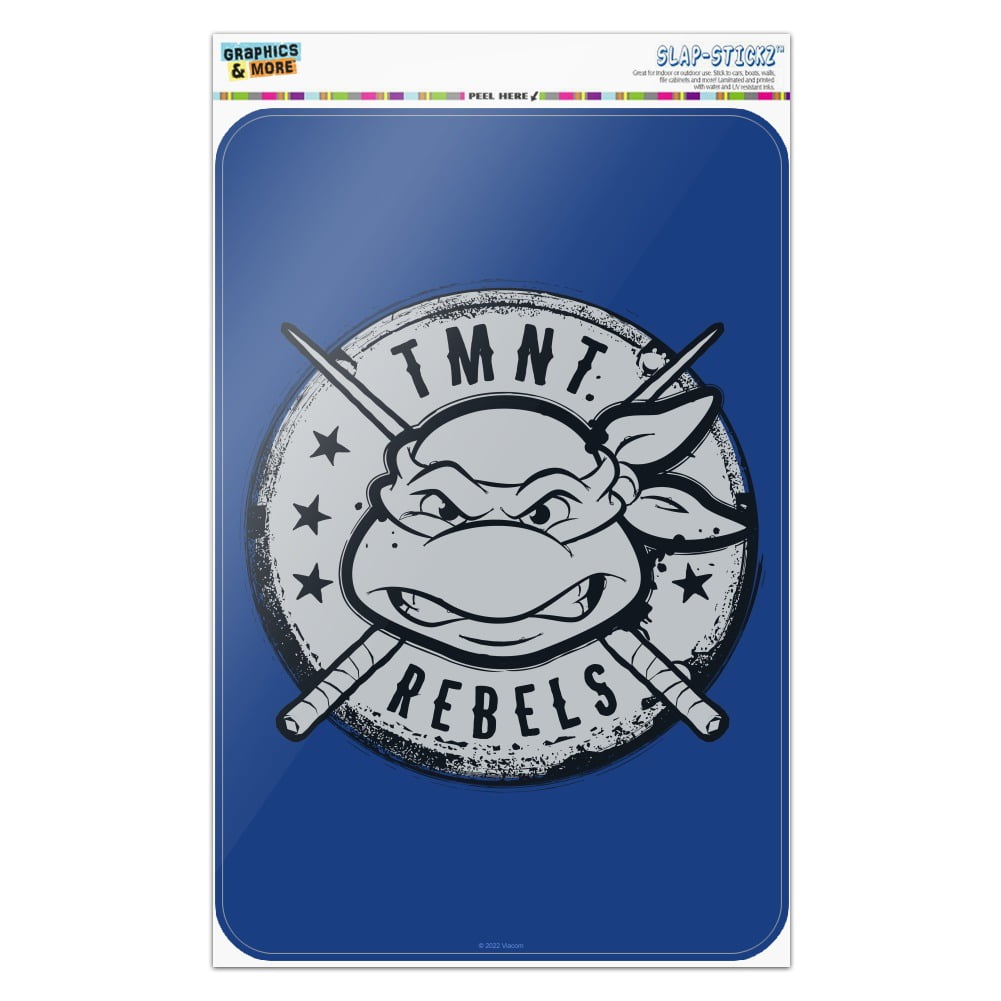 Teenage Mutant Ninja Turtles Rebels Badge Home Business Office Sign ...