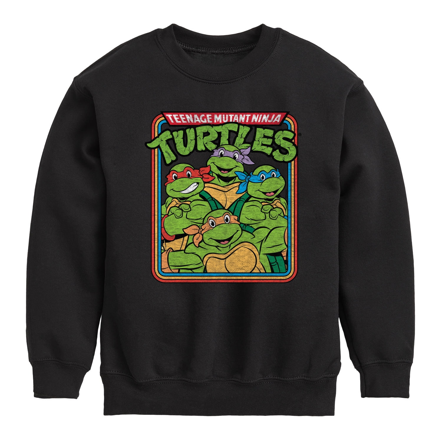Teenage Mutant Ninja Turtles - Retro Group - Toddler & Youth Crewneck ...