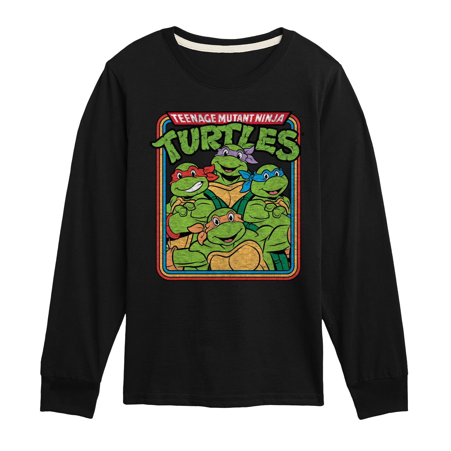 Teenage Mutant Ninja Turtles - Retro Group - Toddler & Youth Long ...