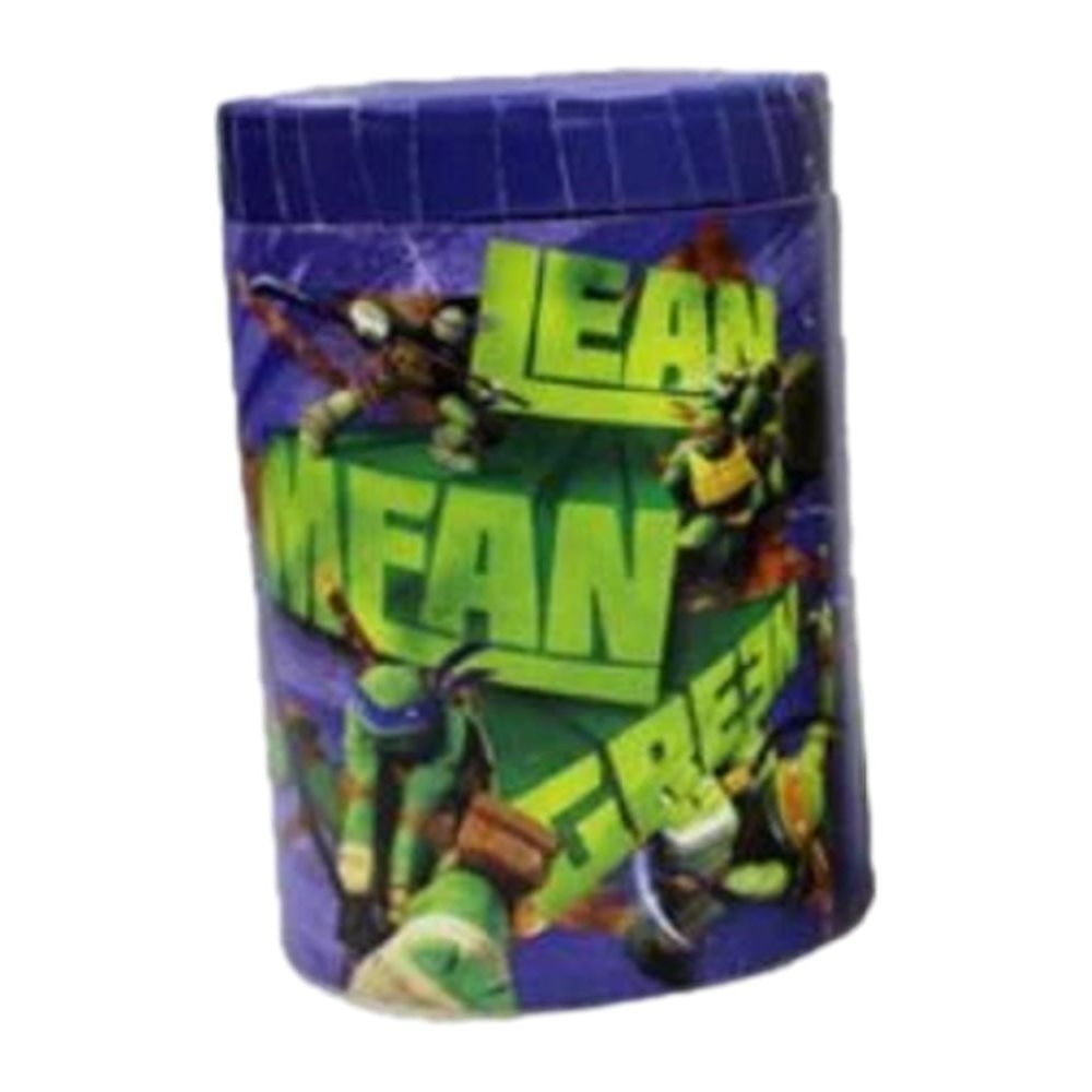 Teenage Mutant Ninja Turtles Rounded Tin Coin Bank - Blue - Walmart.com
