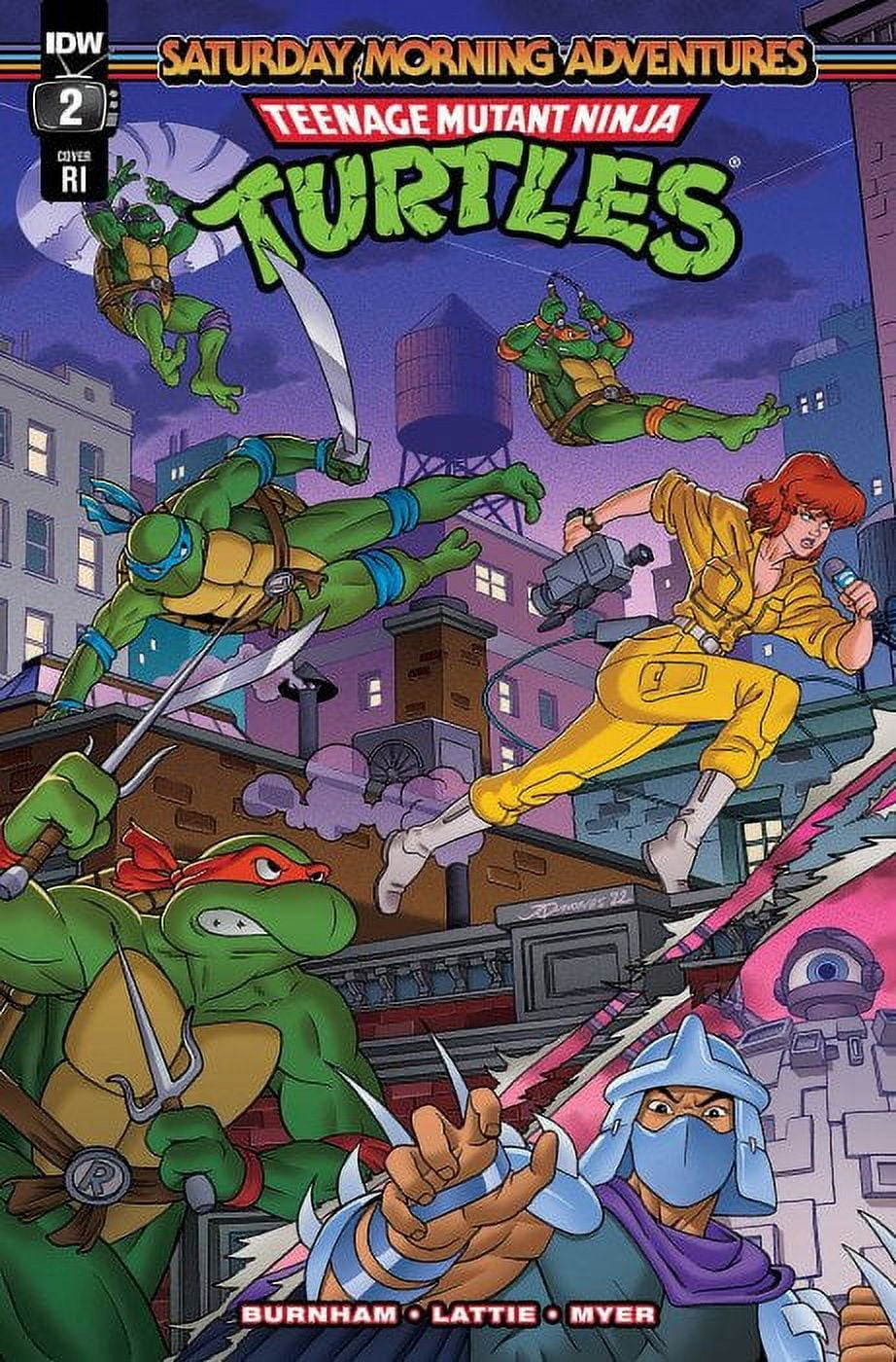 Teenage Mutant Ninja Turtles: Saturday Morning Adventures #2D VF ; IDW ...