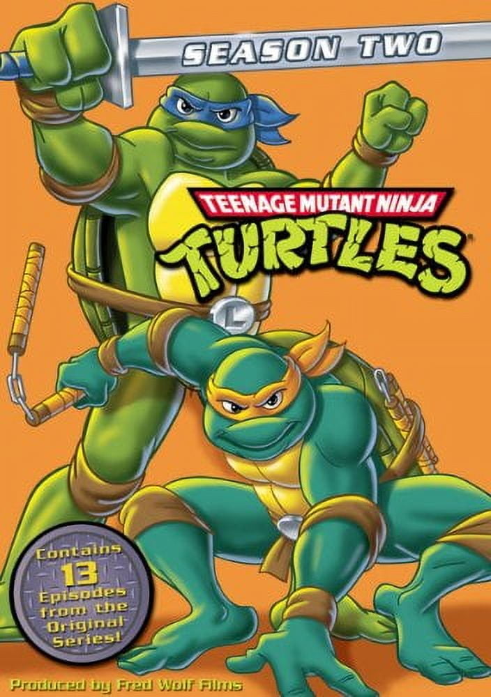 Teenage Mutant Ninja Turtles: Season 2 (DVD) - Walmart.com