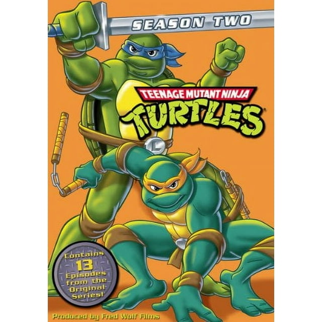 Teenage Mutant Ninja Turtles: Season 2 (DVD) - Walmart.com