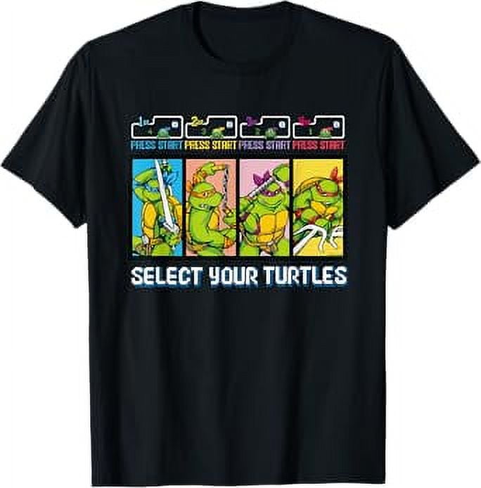 Teenage Mutant Ninja Turtles Select Your Turtles T-Shirt - Walmart.com