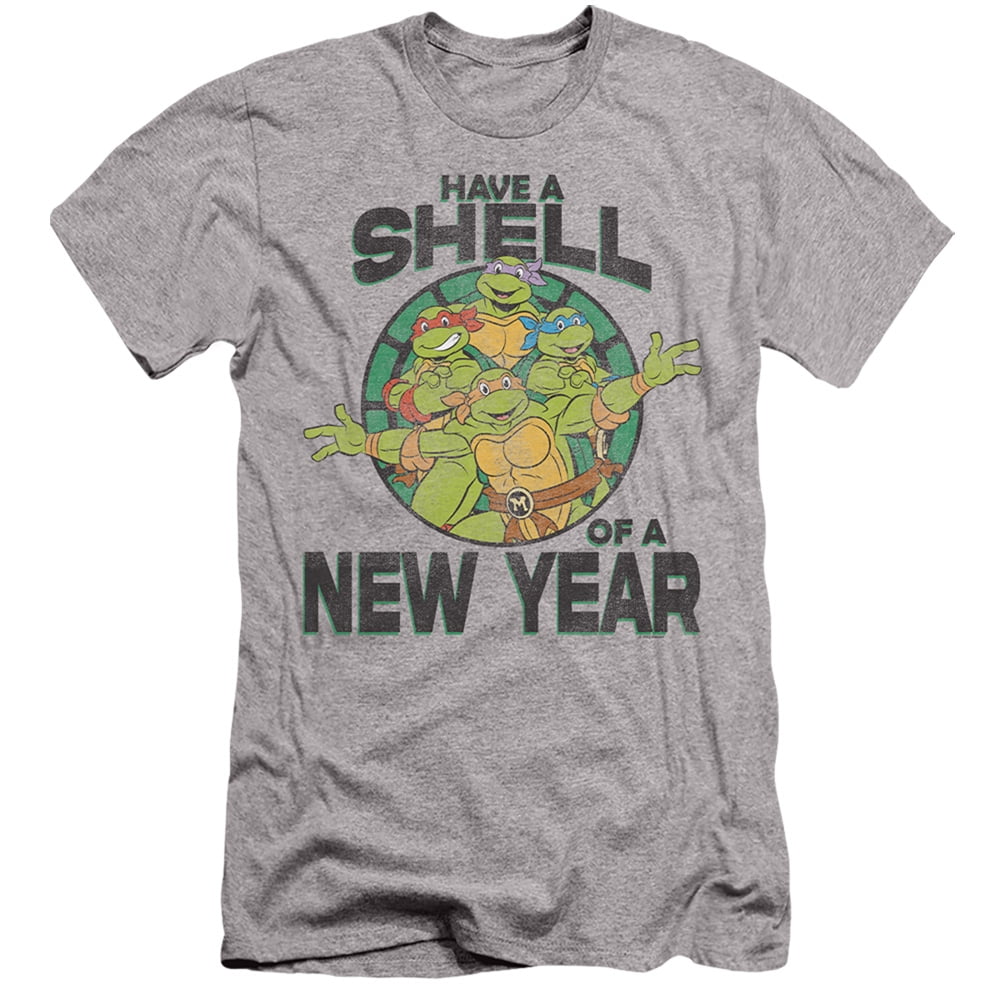 Teenage Mutant Ninja Turtles Shell of A New Year Slim Fit Unisex Adult ...