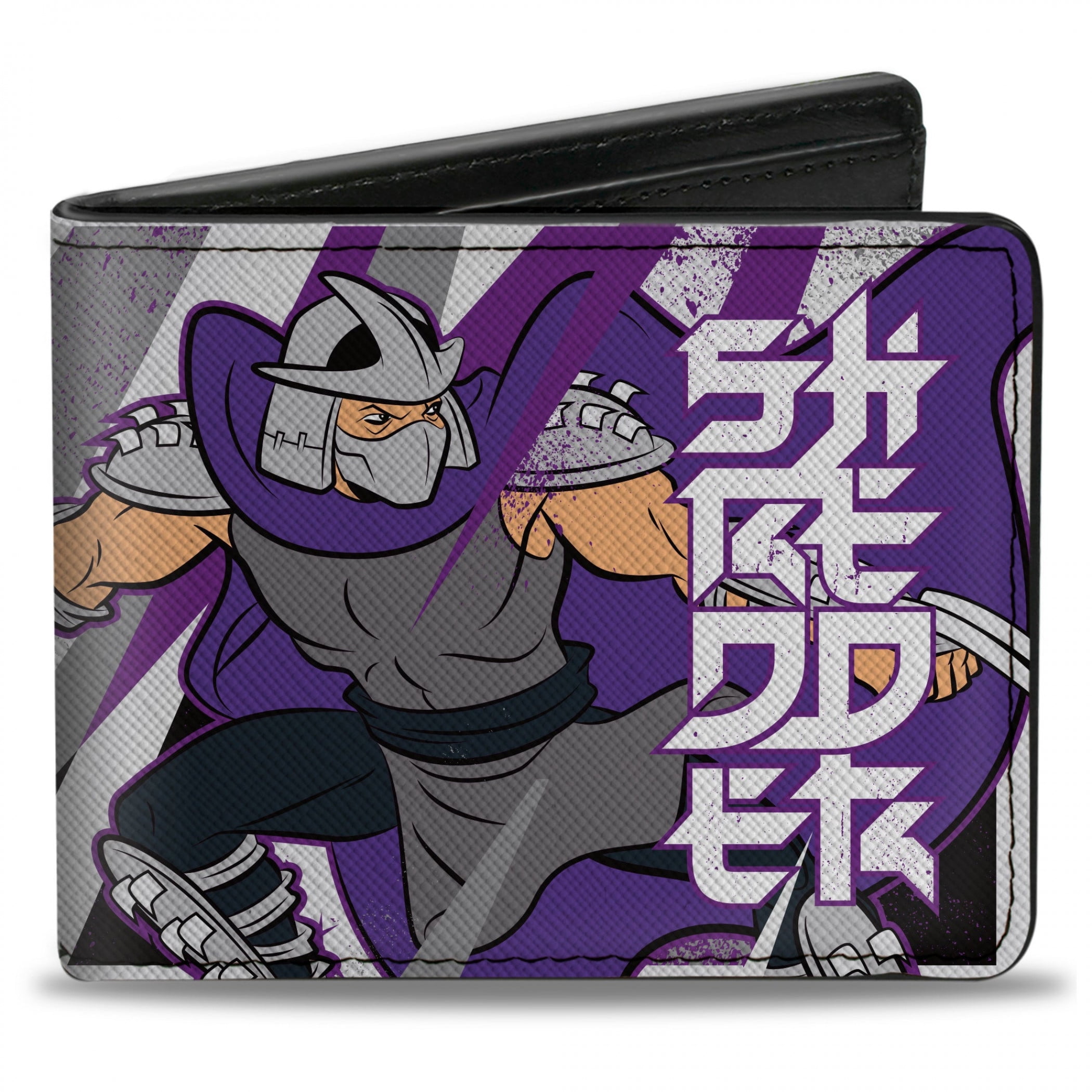 Teenage Mutant Ninja Turtles Shredder Action Pose Bifold Wallet ...
