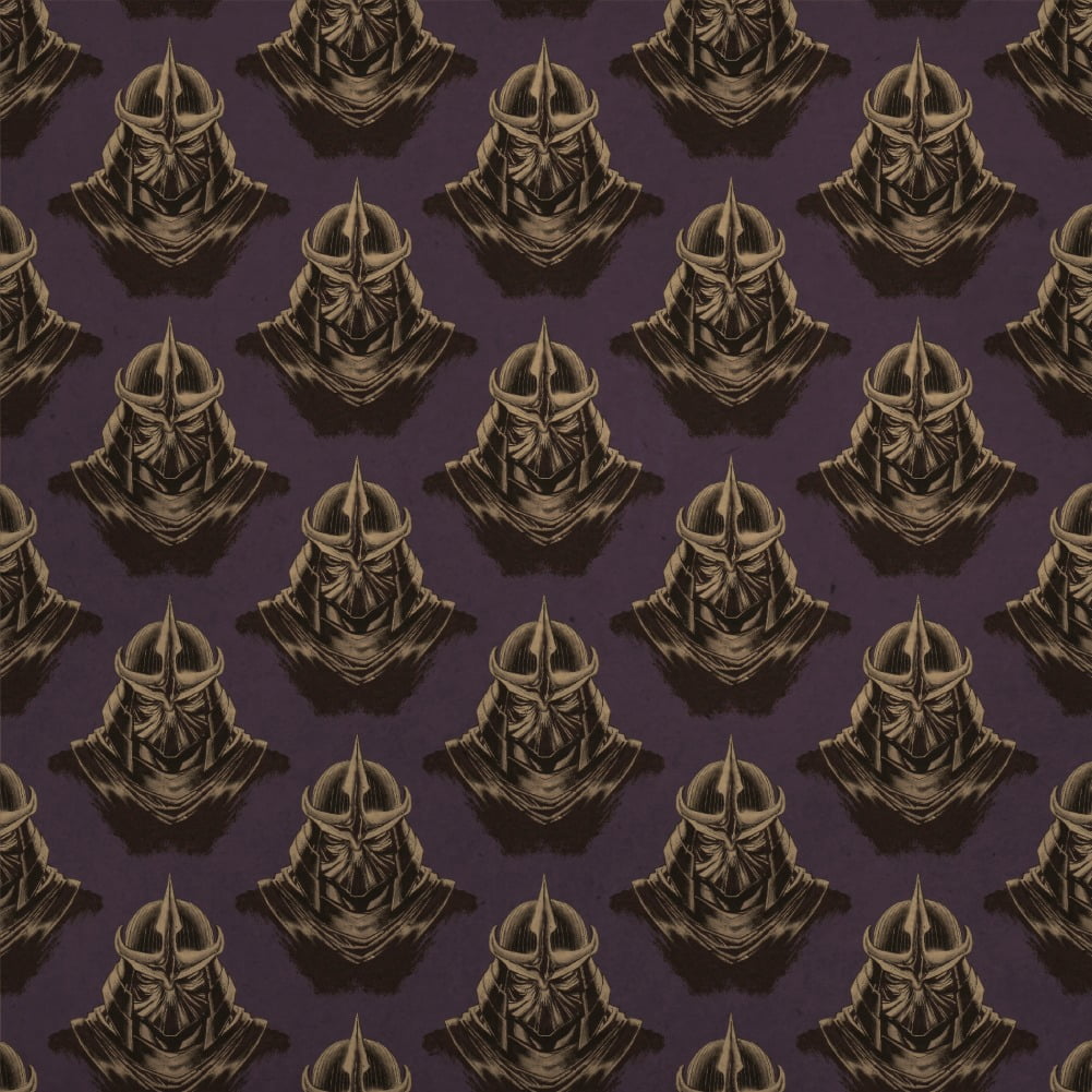 Teenage Mutant Ninja Turtles Shredder Head Premium Kraft Roll Gift Wrap ...