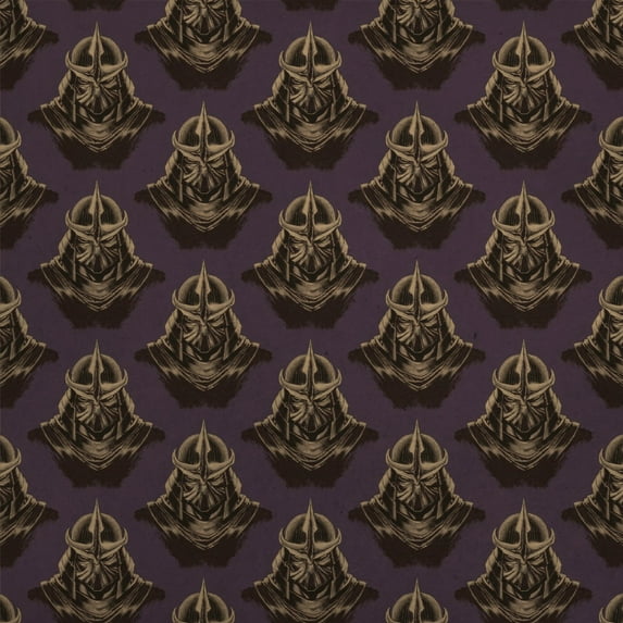Teenage Mutant Ninja Turtles Shredder Head Premium Kraft Roll Gift Wrap ...