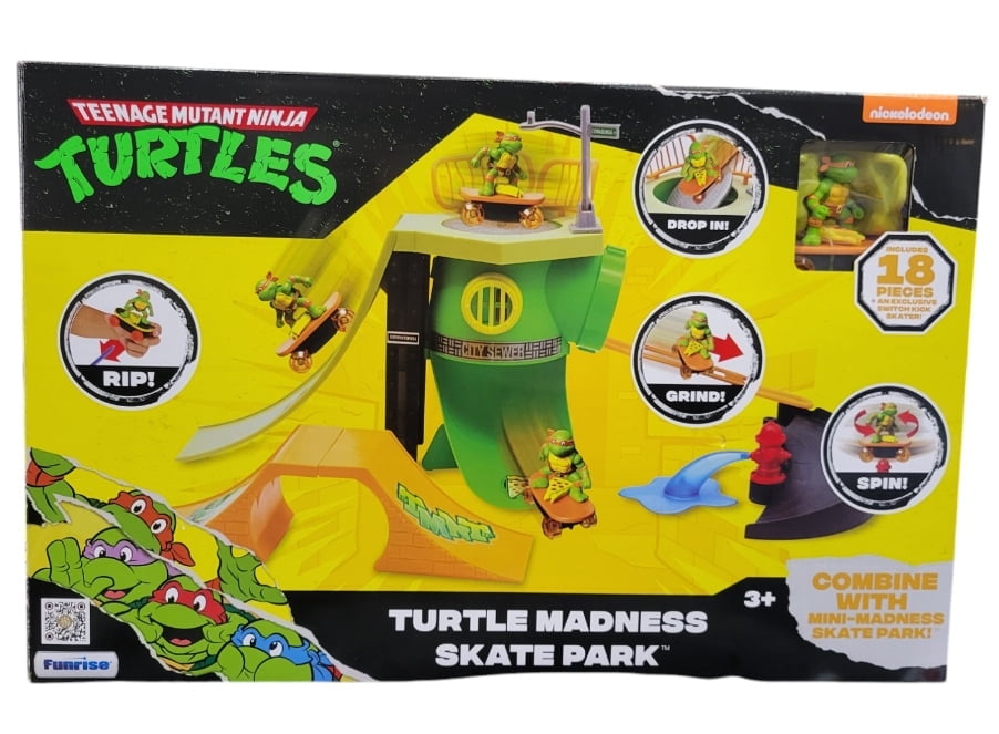 Teenage Mutant Ninja Turtles - Skate Mayhem Playset - Classic - Walmart.com
