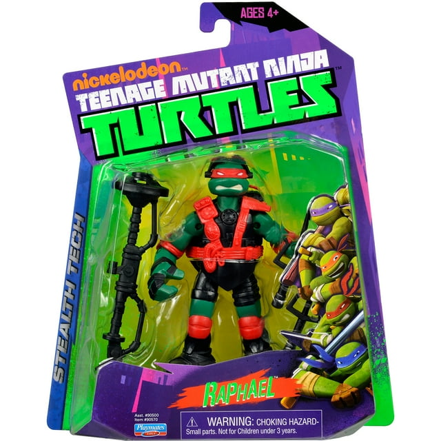 Teenage Mutant Ninja Turtles Stealth Tech Raphael Action Figure ...