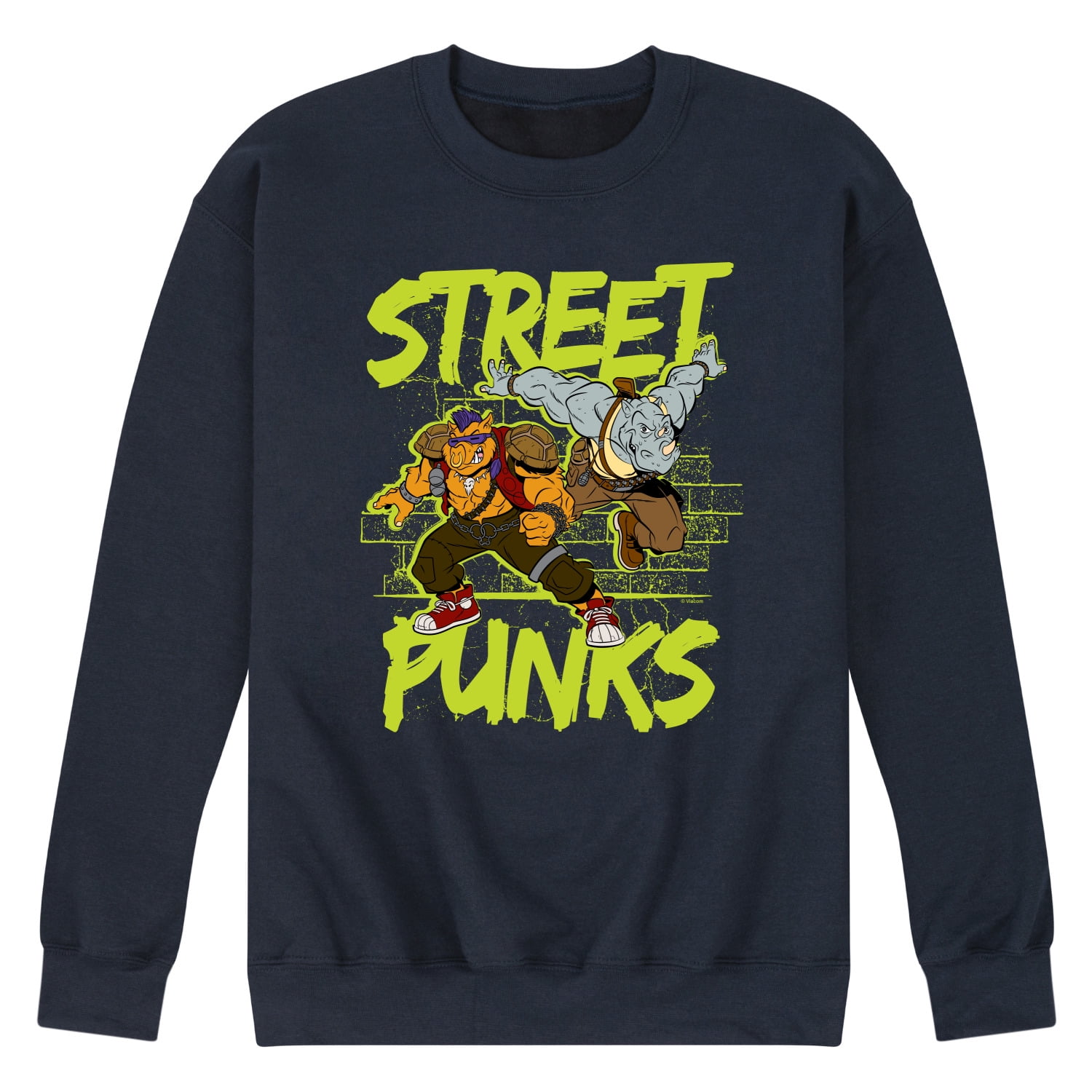 Teenage Mutant Ninja Turtles - Street Punks - Men's Crew Neck Fleece ...