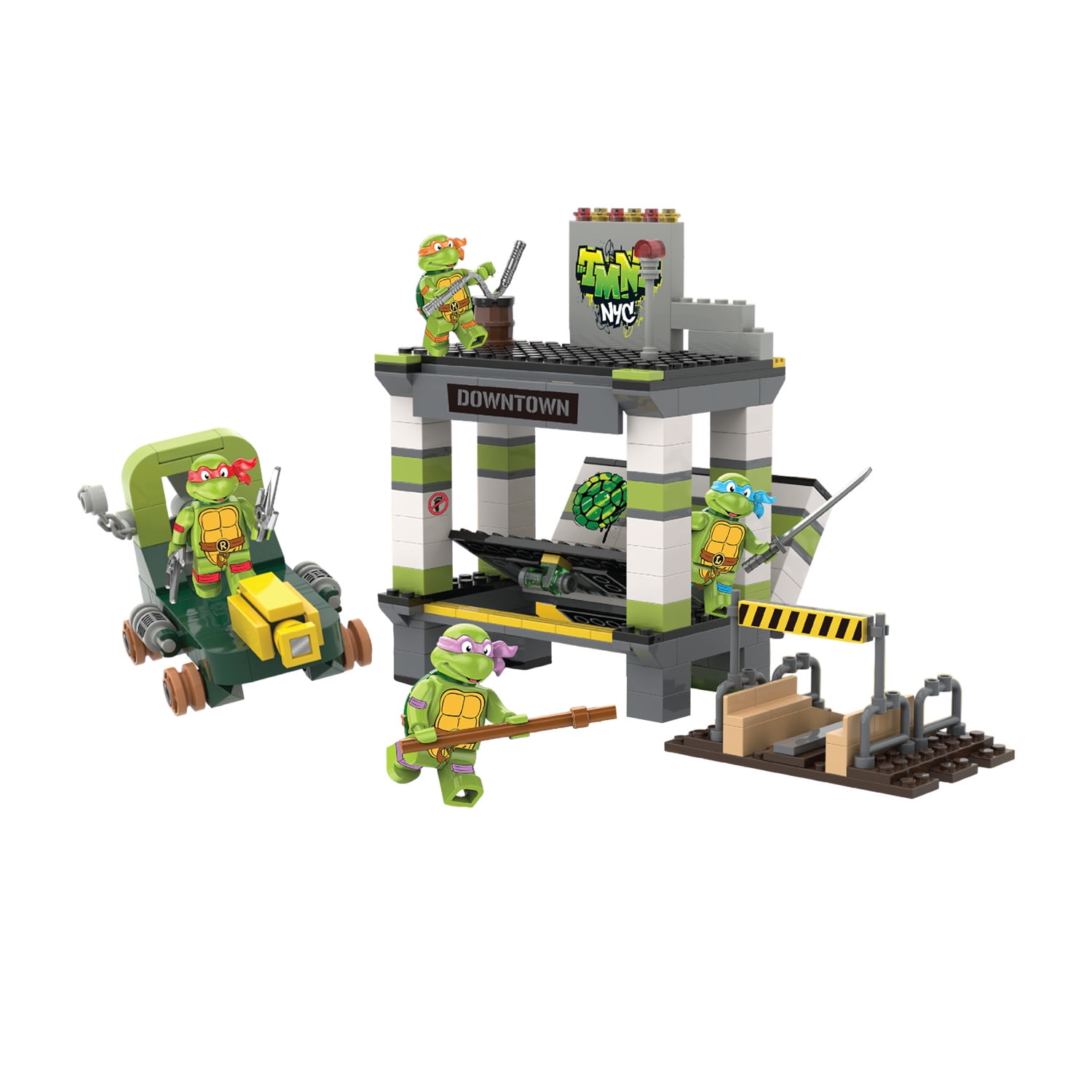 Well Played Toys Snap and Switch Teenage Mutant Ninja Turtles Subway ...