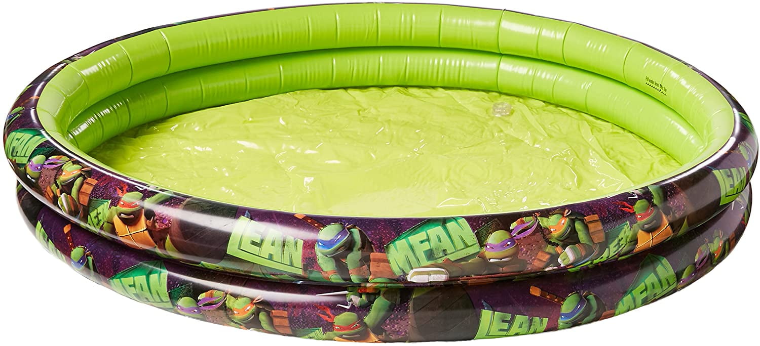 Teenage Mutant Ninja Turtles TMNT 2 Ring Inflatable Pool (36x8) in Box ...