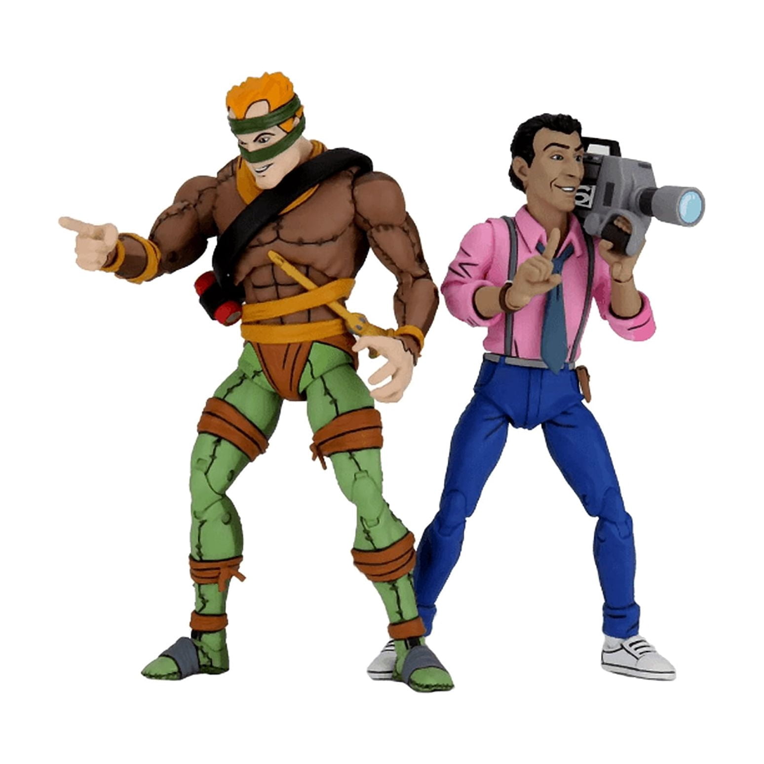 Teenage Mutant Ninja Turtles Classic Toys - 7 Inch Action Figure 2-Pack ...