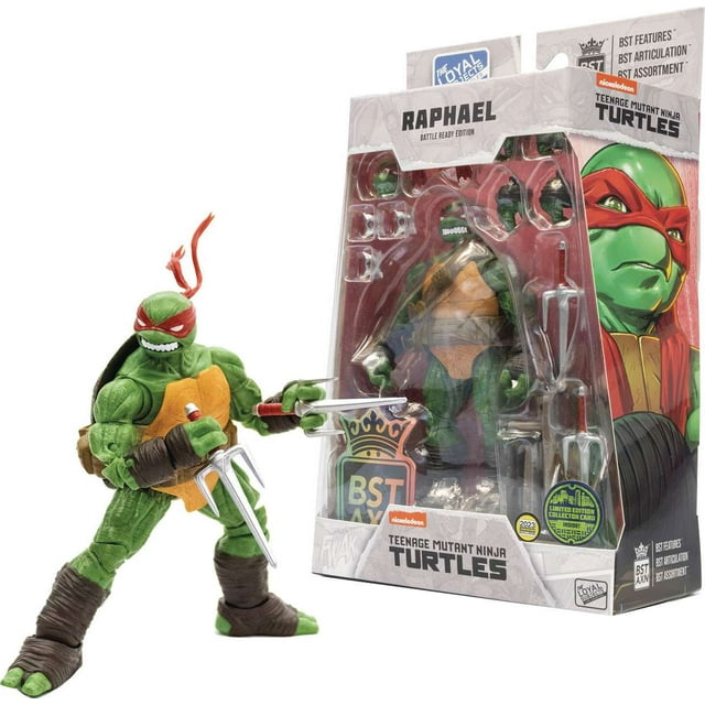 Walmart Exclusive: TMNT BST AXN IDW Raphael Action Figure - Comic ...