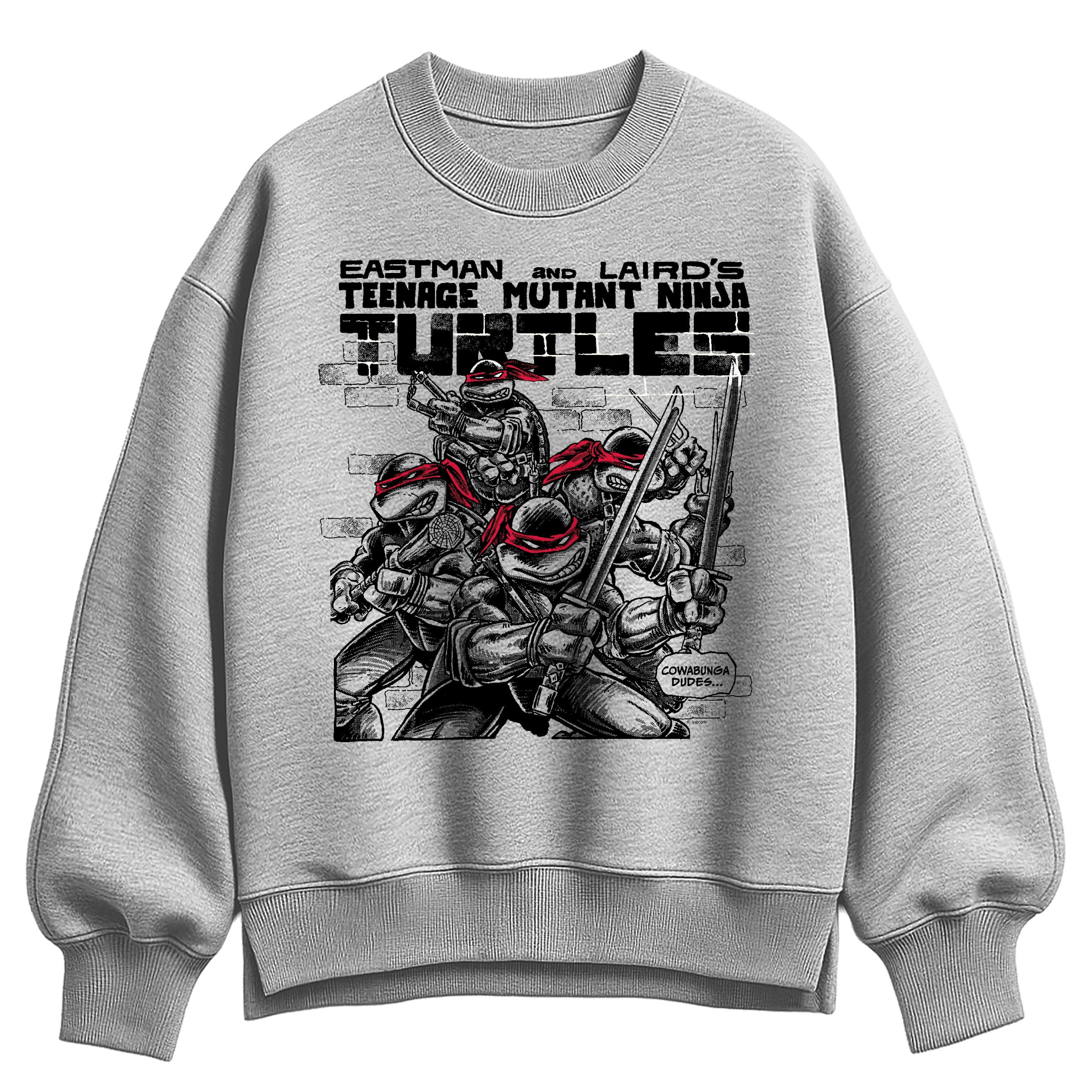 Teenage Mutant Ninja Turtles - TMNT Comic - Ladies Oversized Fleece ...