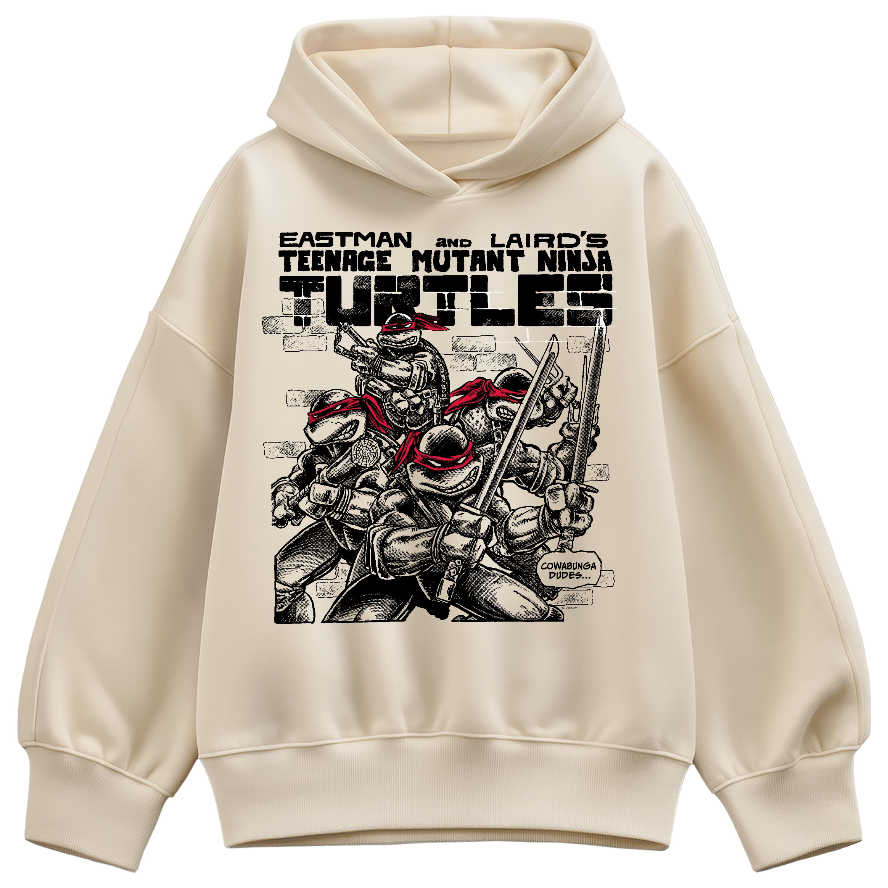 Teenage Mutant Ninja Turtles - TMNT Comic - Ladies Oversized Fleece ...