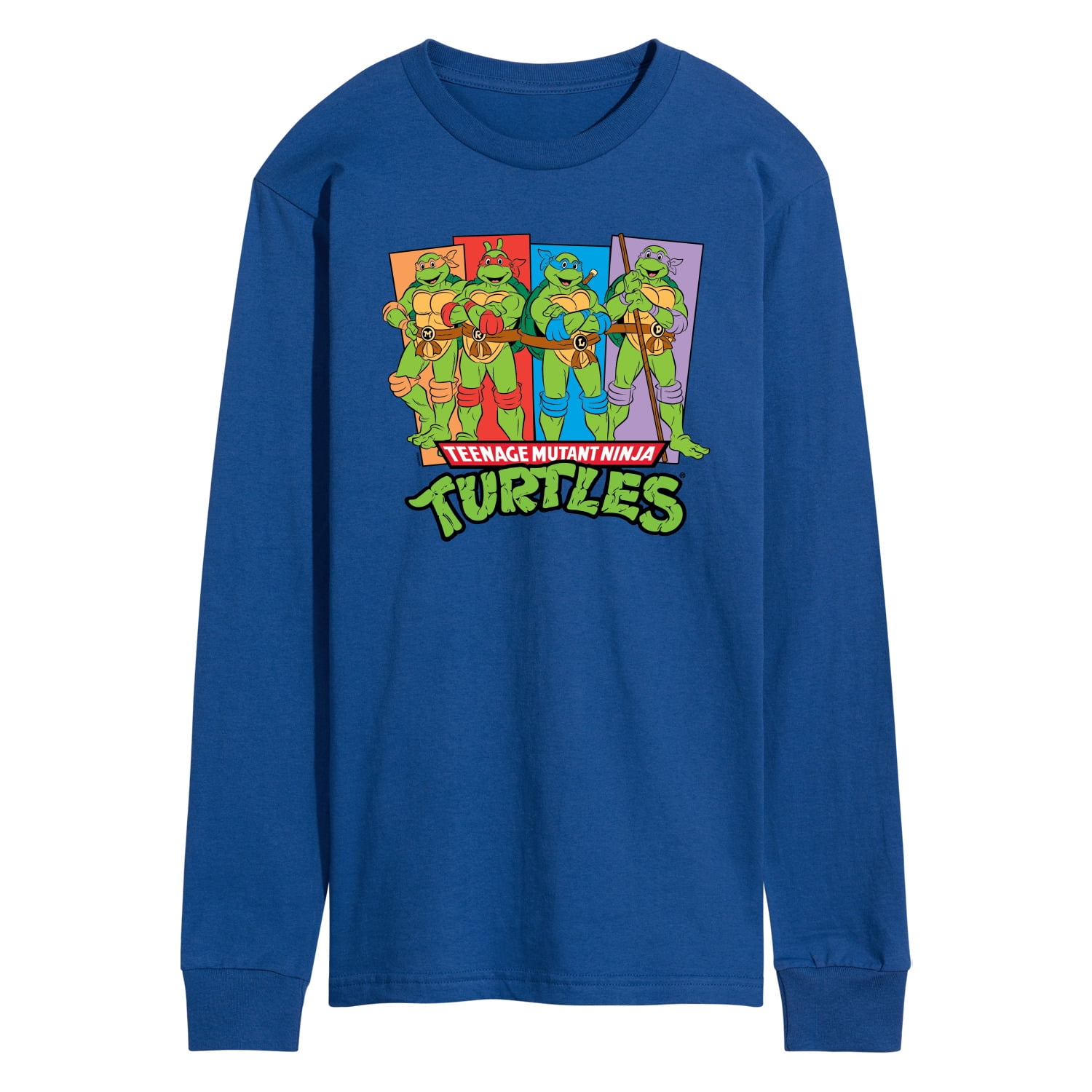 Teenage Mutant Ninja Turtles - TMNT Group - Men's Long Sleeve T-Shirt ...