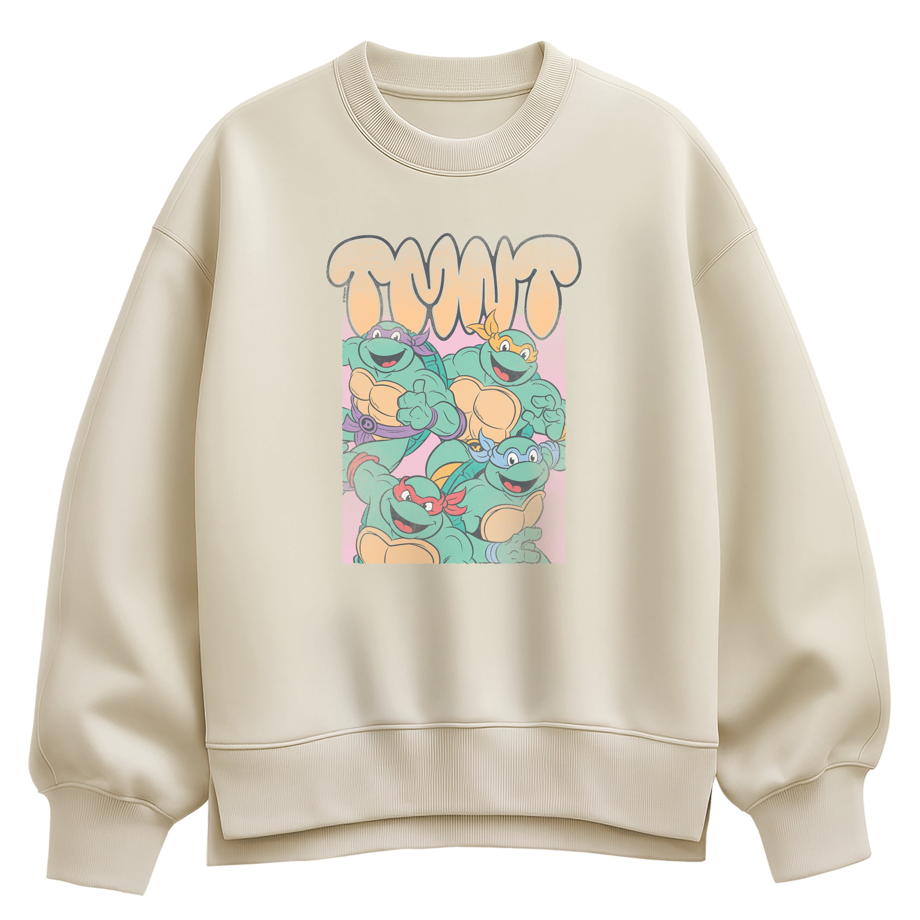 Teenage Mutant Ninja Turtles - TMNT Group - Women's Oversized Fleece ...