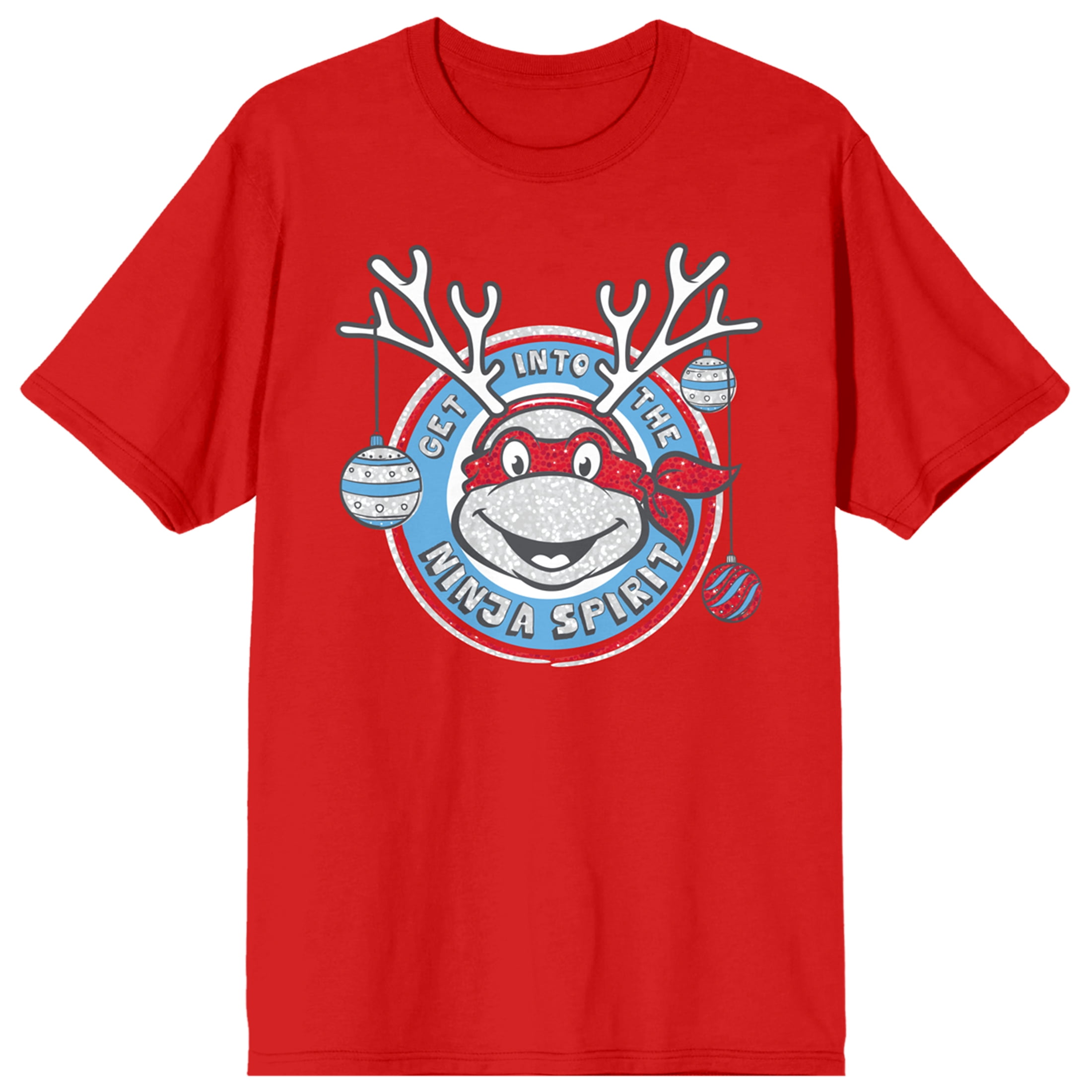 Teenage Mutant Ninja Turtles TMNT Holiday Turtle With Antlers Women's ...