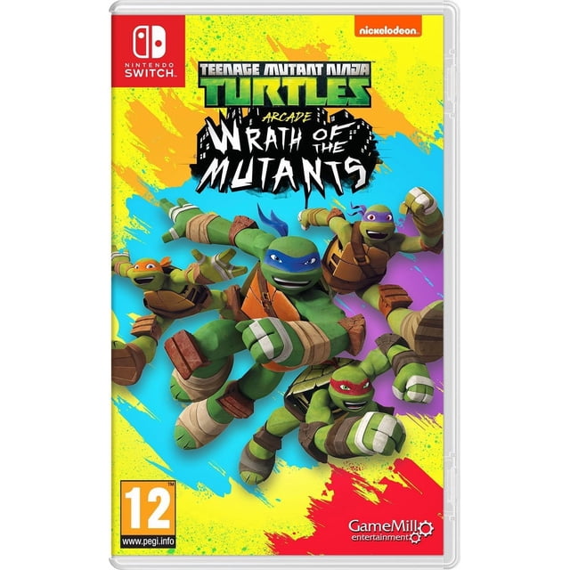Teenage Mutant Ninja Turtles TMNT (Nintendo Switch NS) Arcade Wrath of ...