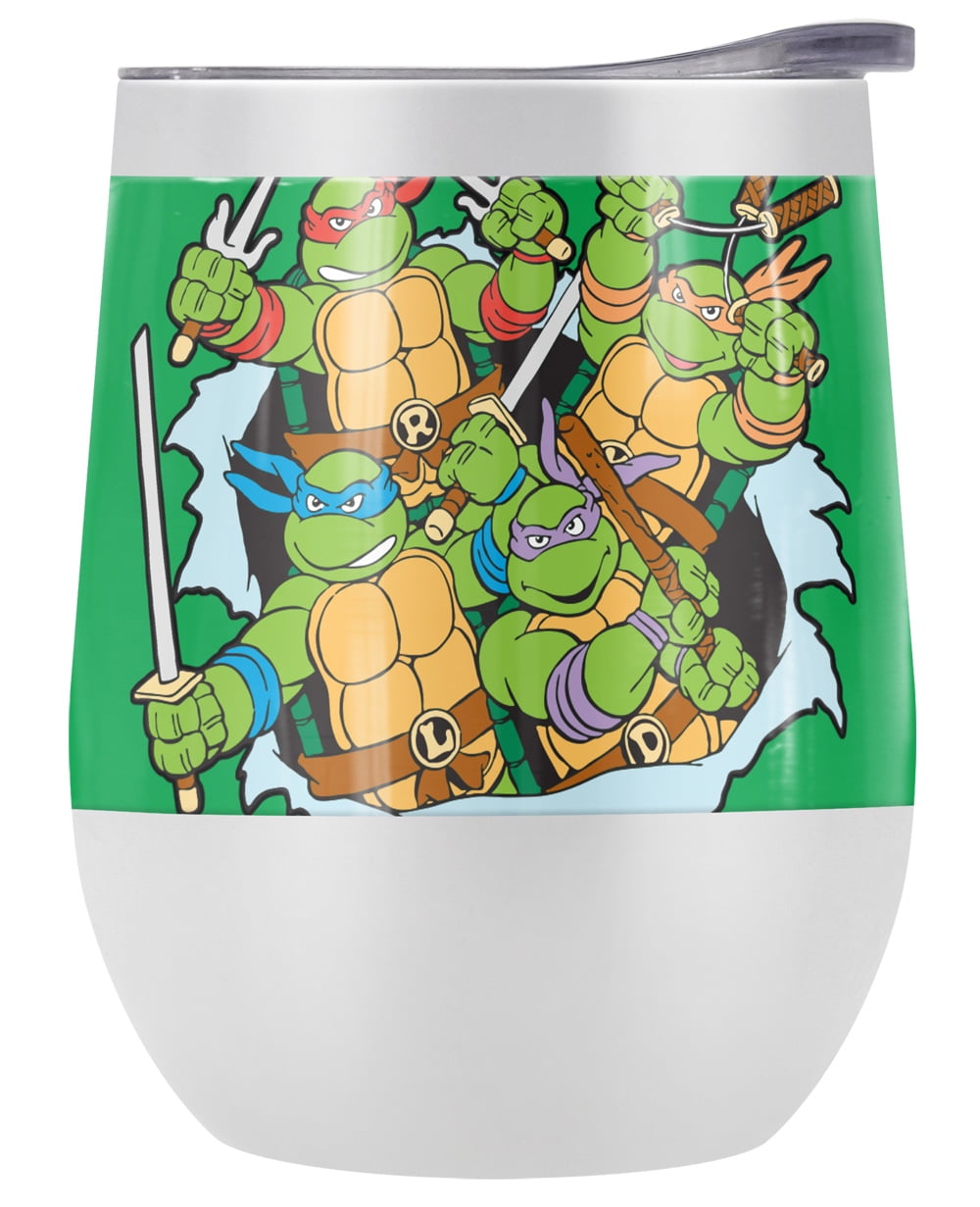 Teenage Mutant Ninja Turtles TMNT Official Turtles And Logo 12 oz ...