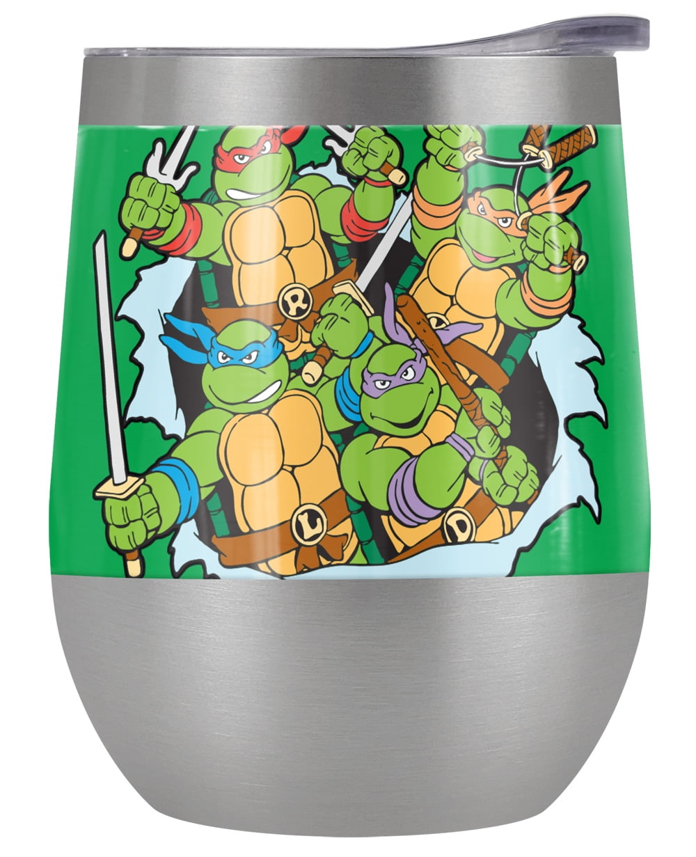 Teenage Mutant Ninja Turtles TMNT Official Turtles And Logo 12 oz ...