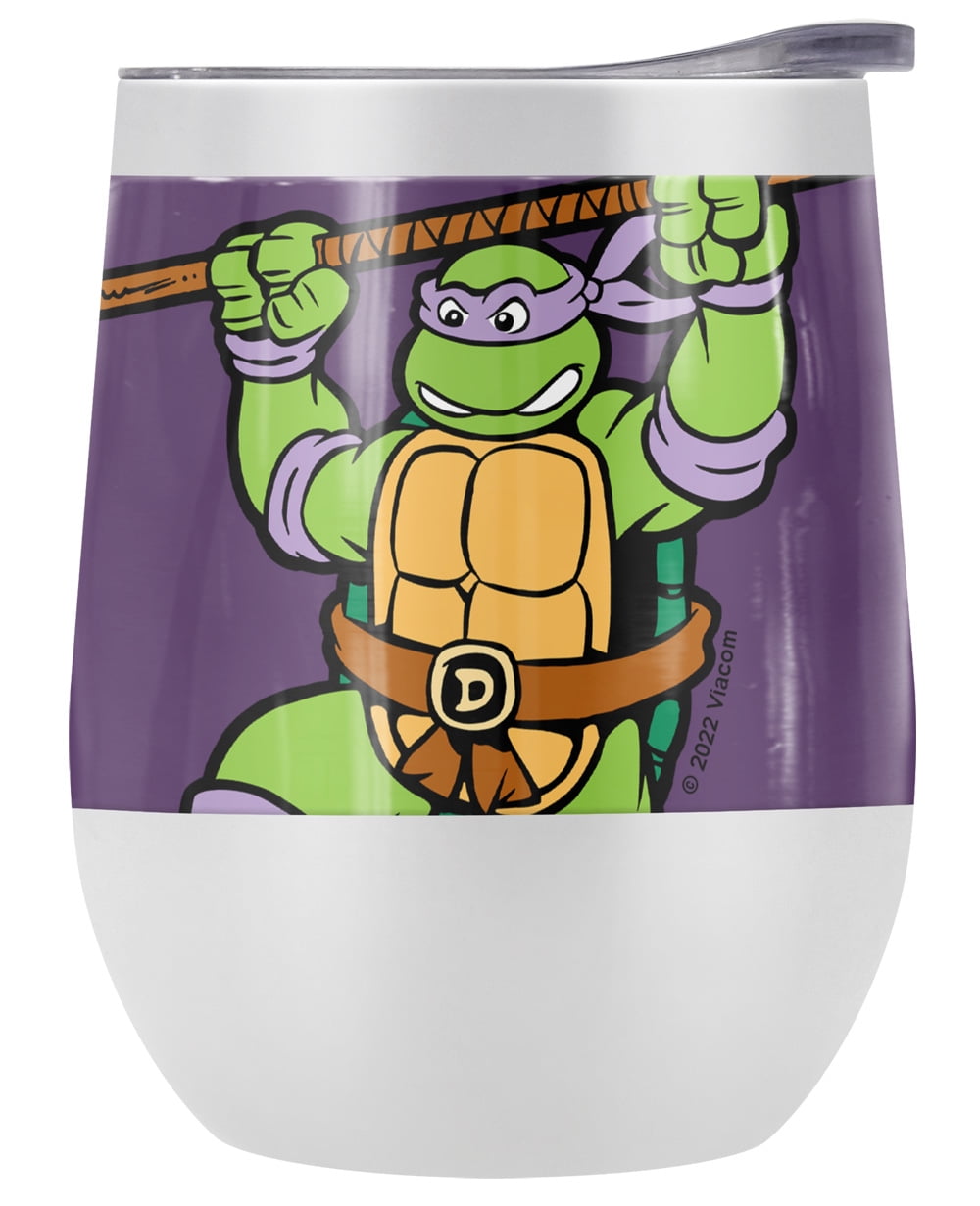 Teenage Mutant Ninja Turtles TMNT Official Donnie And Logo 12 oz ...