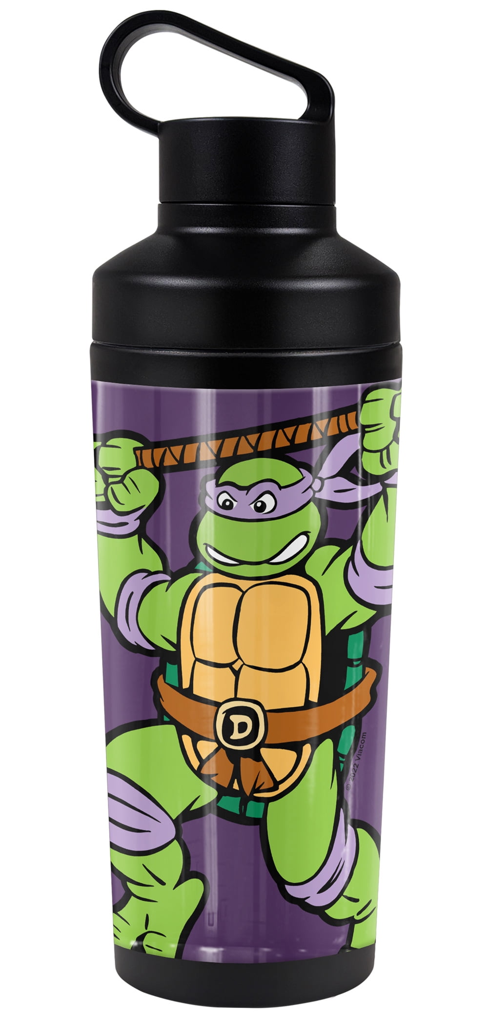 Teenage Mutant Ninja Turtles TMNT Official Donnie And Logo 18 oz ...