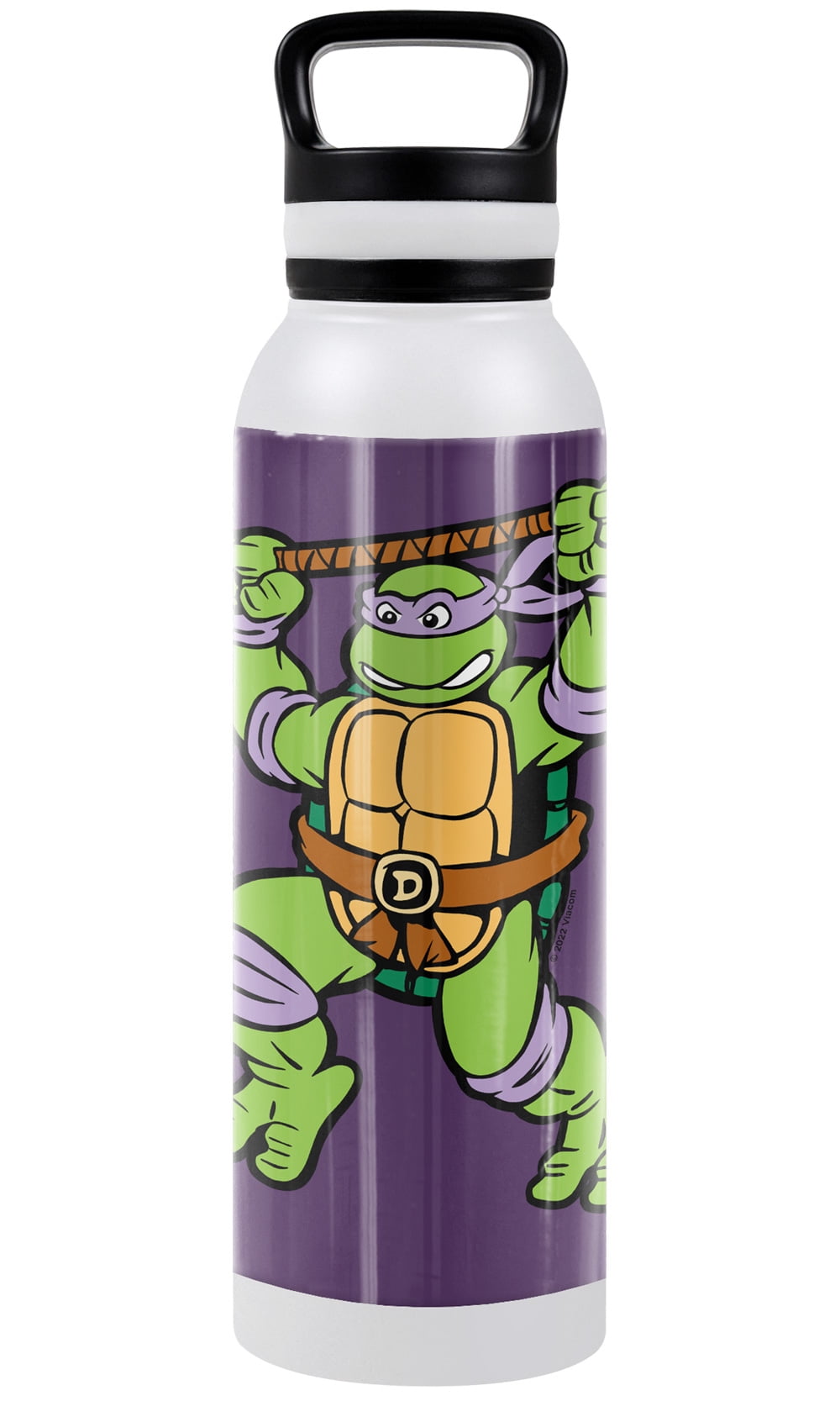 Teenage Mutant Ninja Turtles TMNT Official Donnie And Logo 24 oz ...